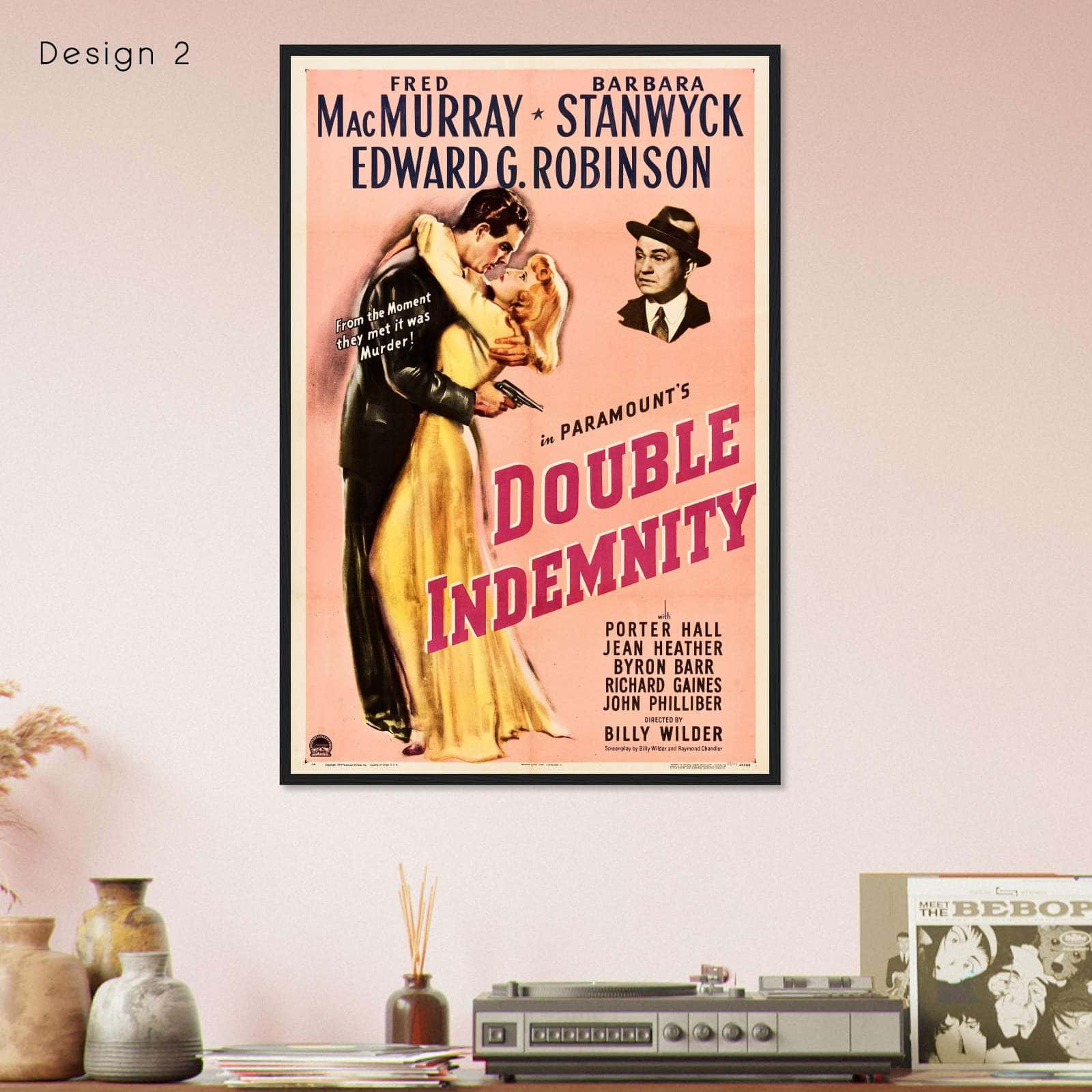 Double Indemnity Movie Poster