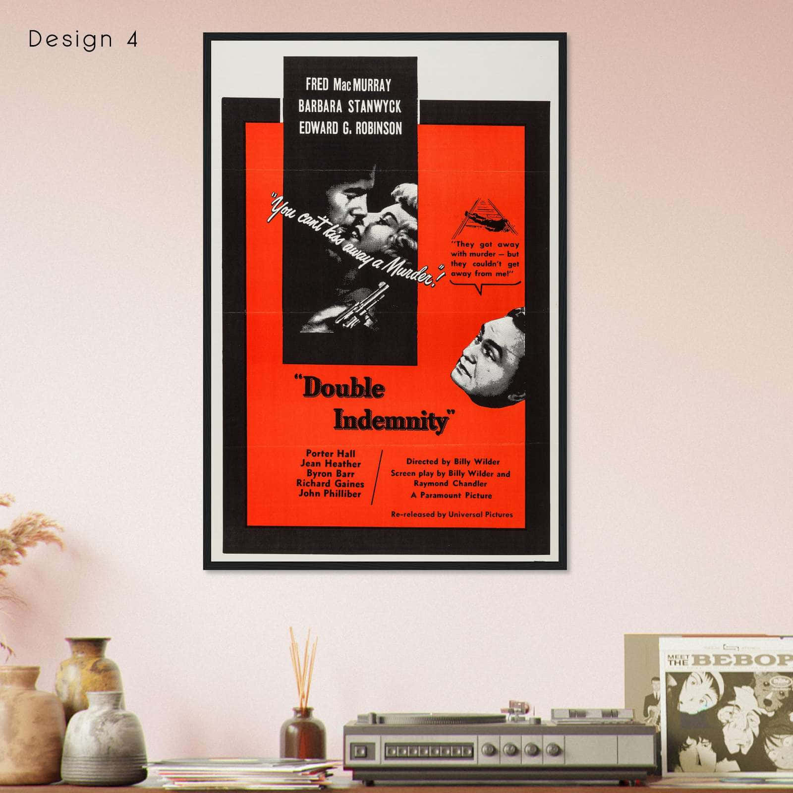 Double Indemnity Movie Poster