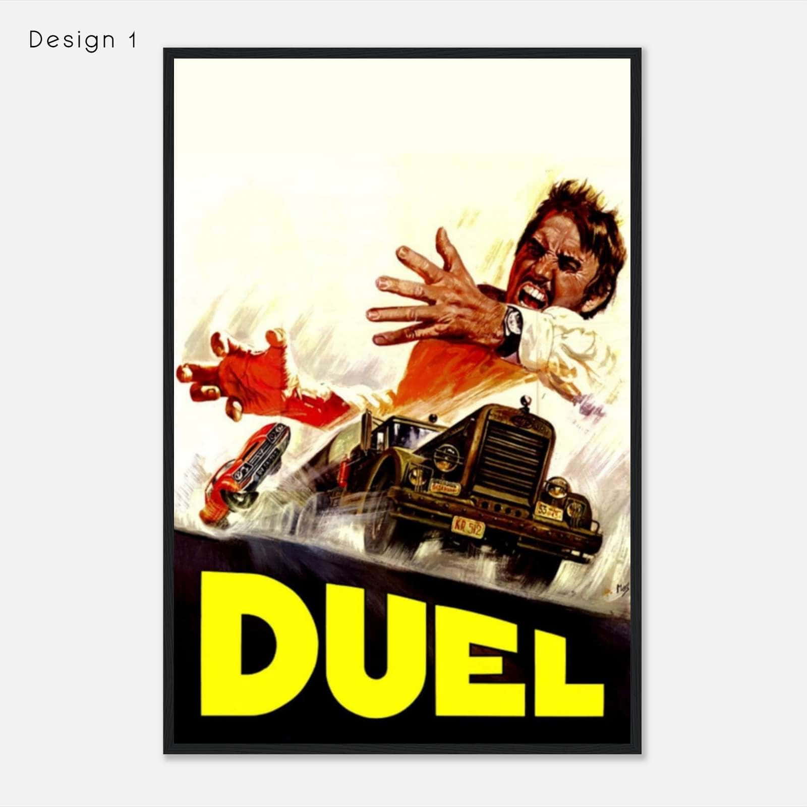 Duel (1971) Movie Poster Print - Citiesbox
