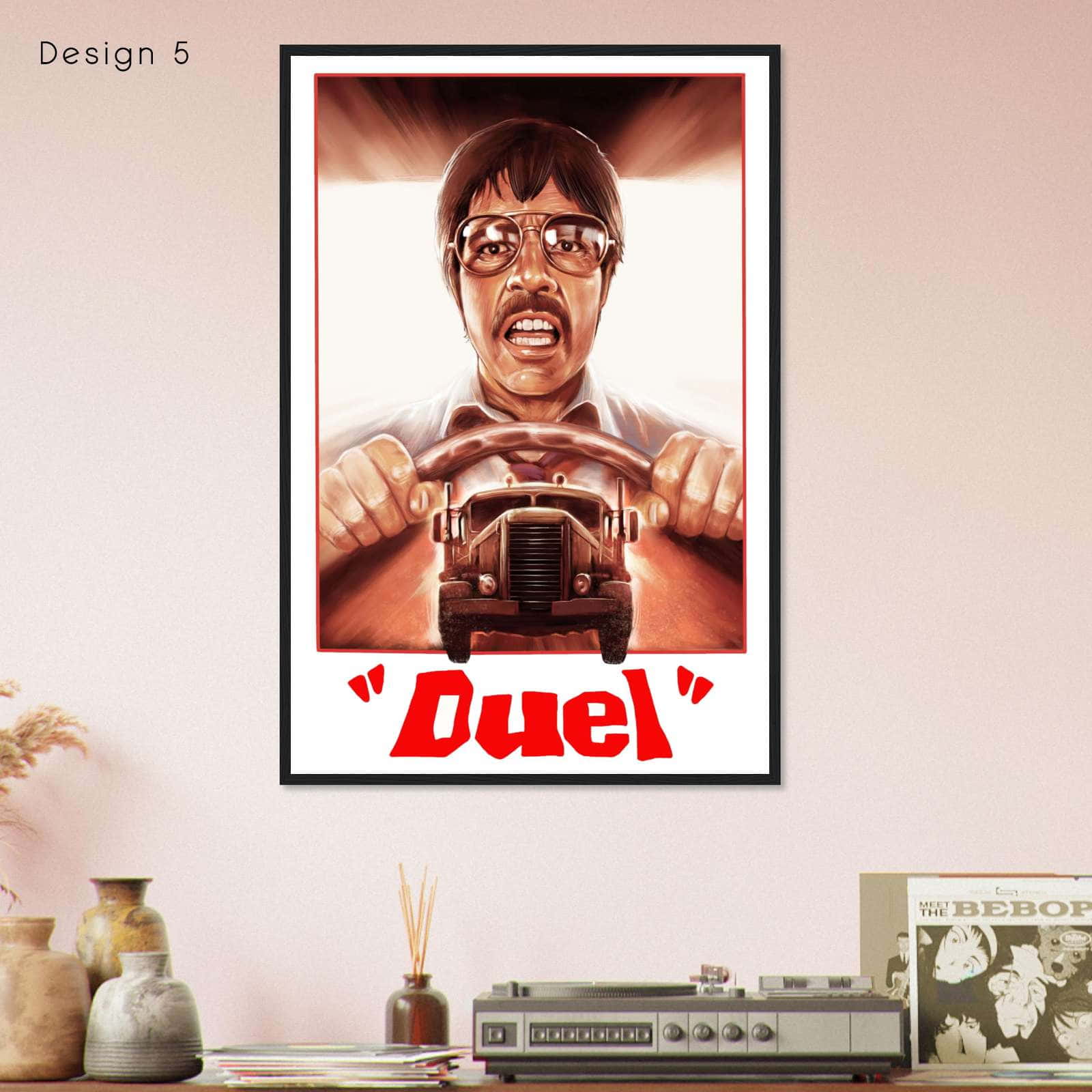 Duel (1971) Movie Poster Print - Citiesbox