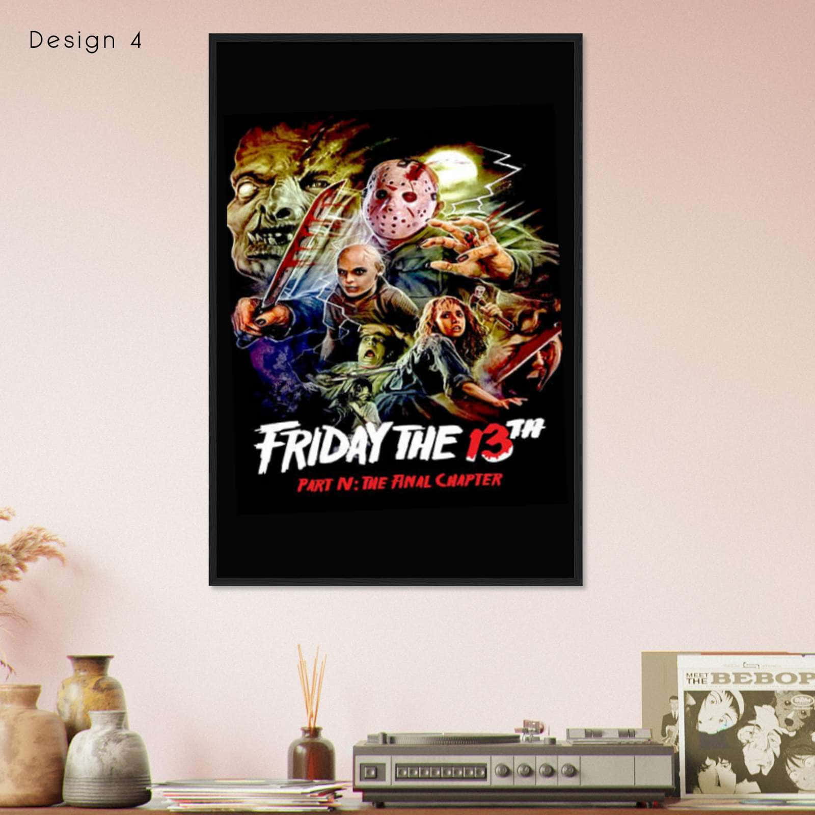 Friday the 13th: The Final Chapter (1984) Movie Poster Print - Citiesbox