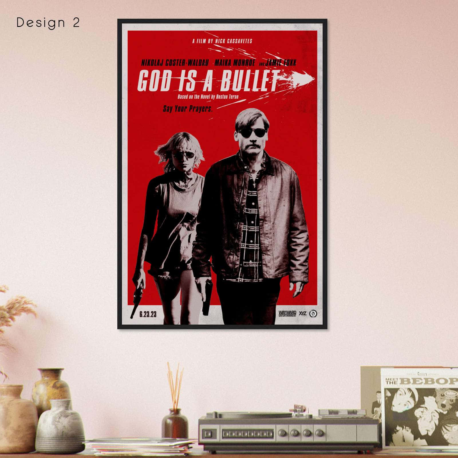 God Is a Bullet (2023) Movie Poster Print - Citiesbox
