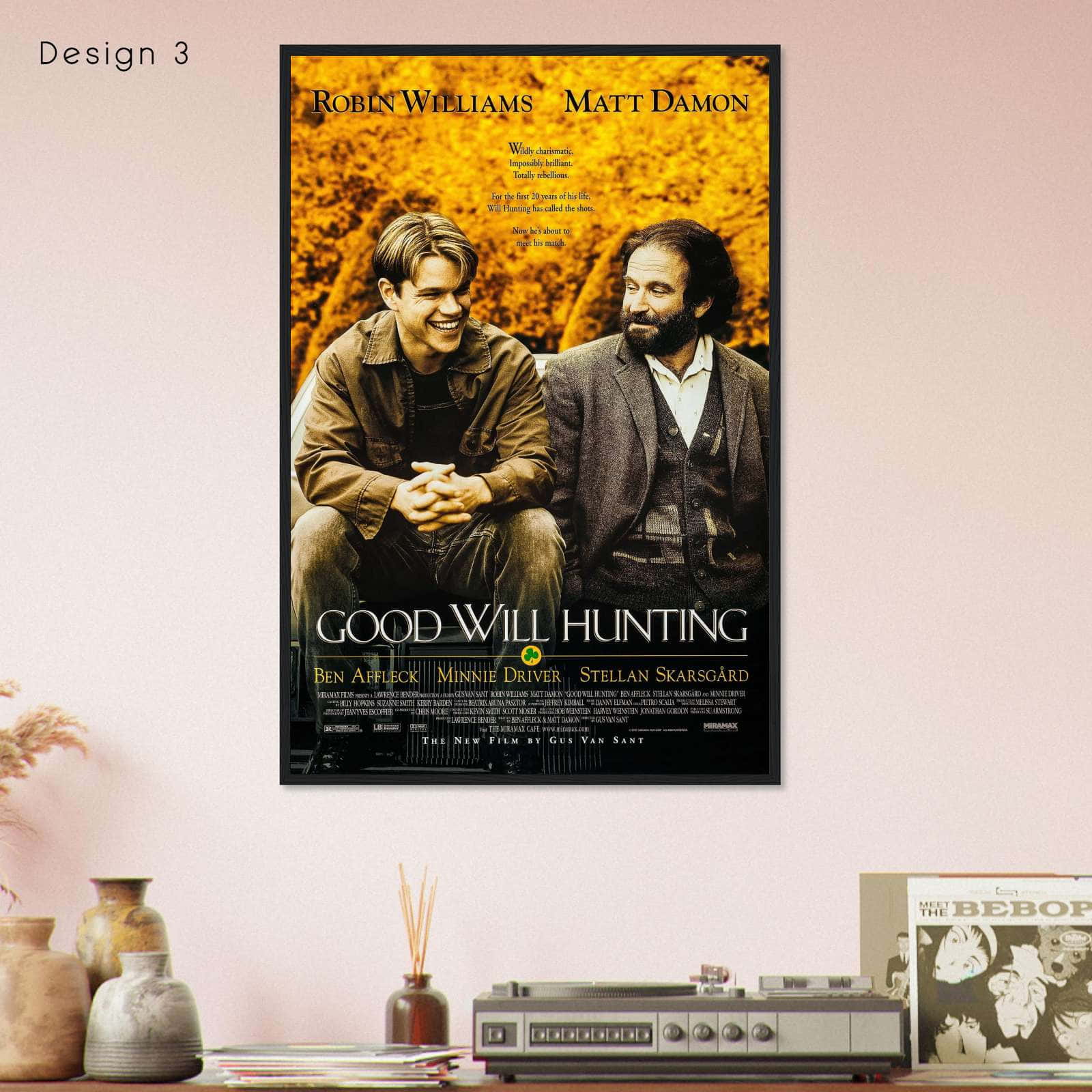 Good Will Hunting (1997) Movie Poster Print - Citiesbox