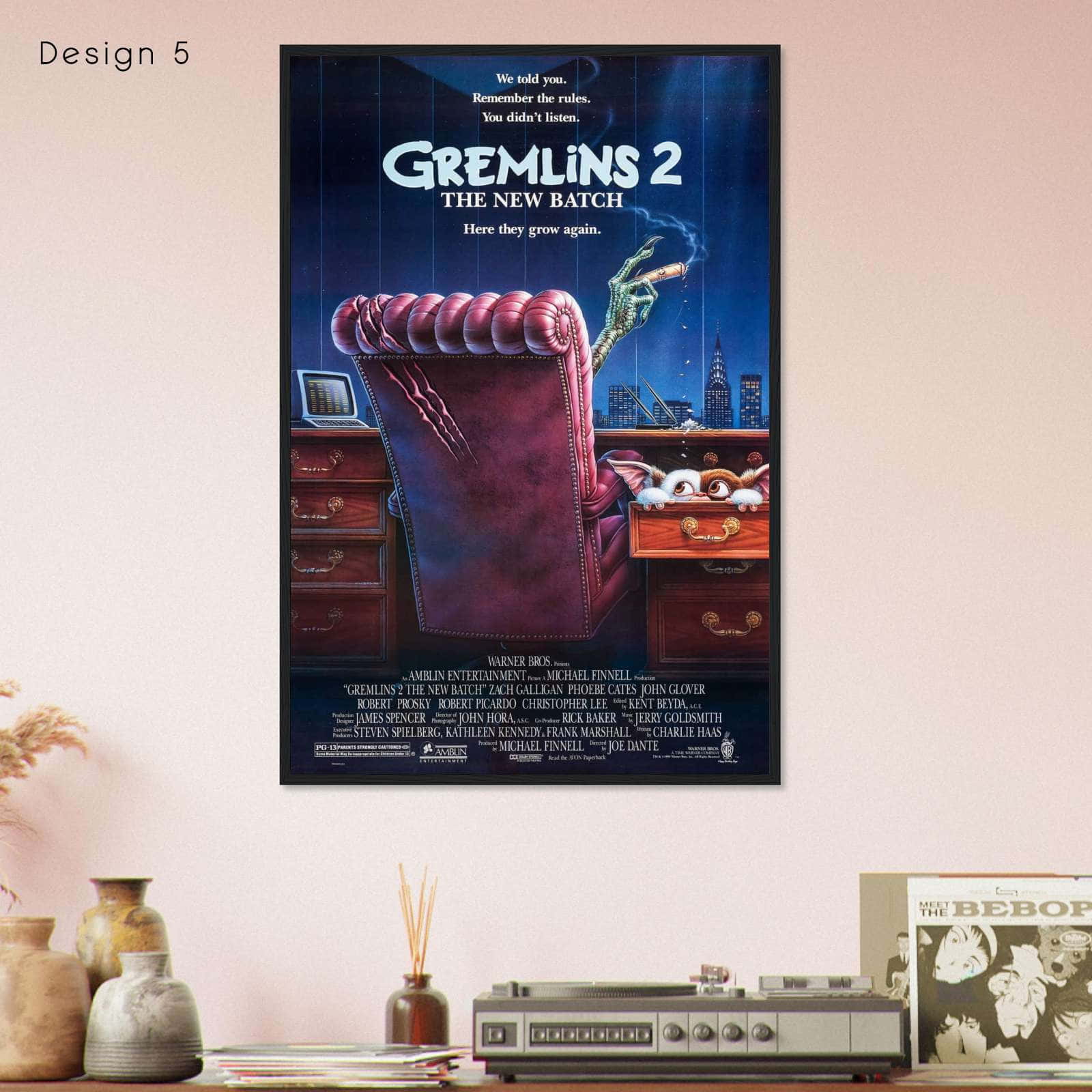 Gremlins 2: The New Batch (1990) Movie Poster Print - Citiesbox