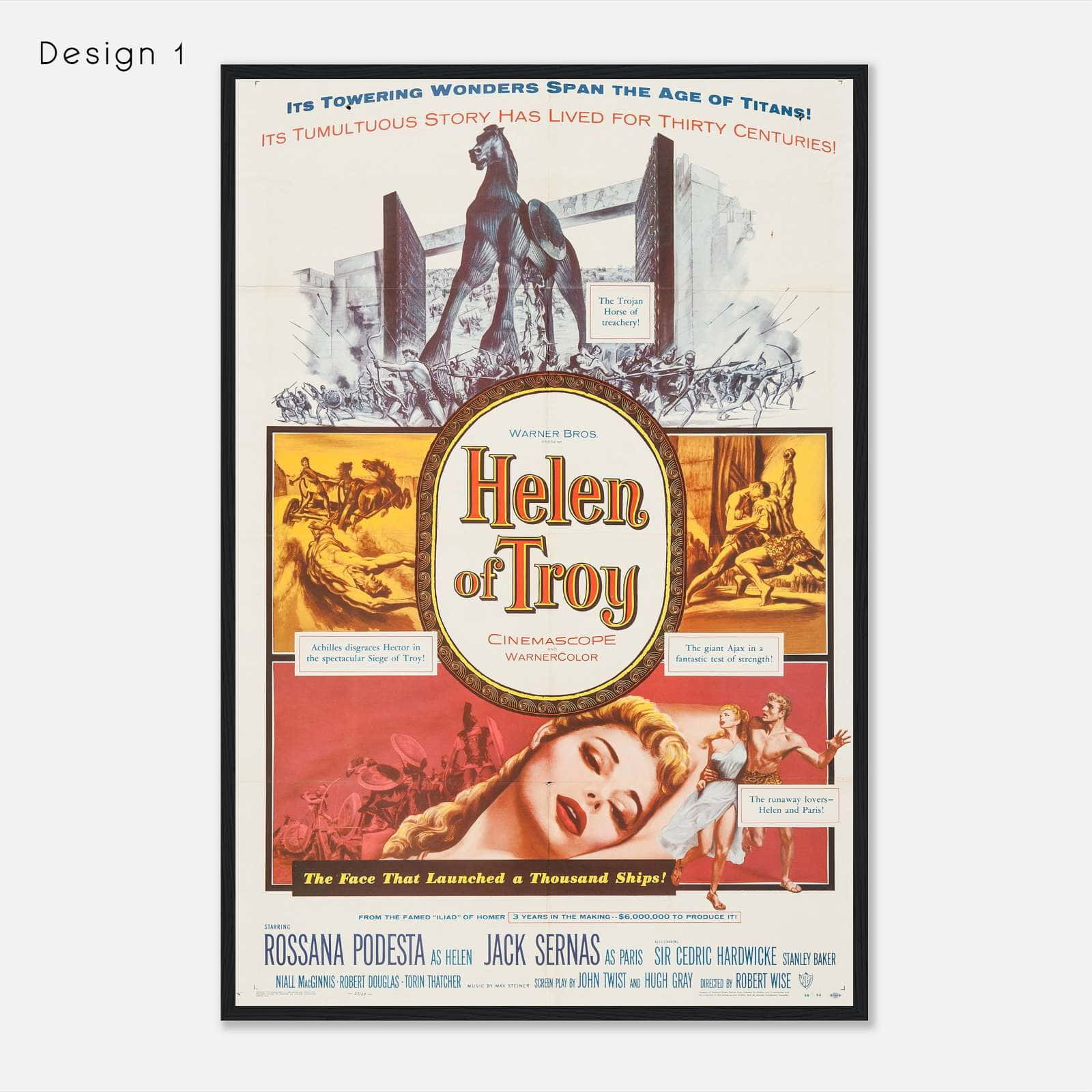 Helen of Troy (1956) Movie Poster Print - Citiesbox