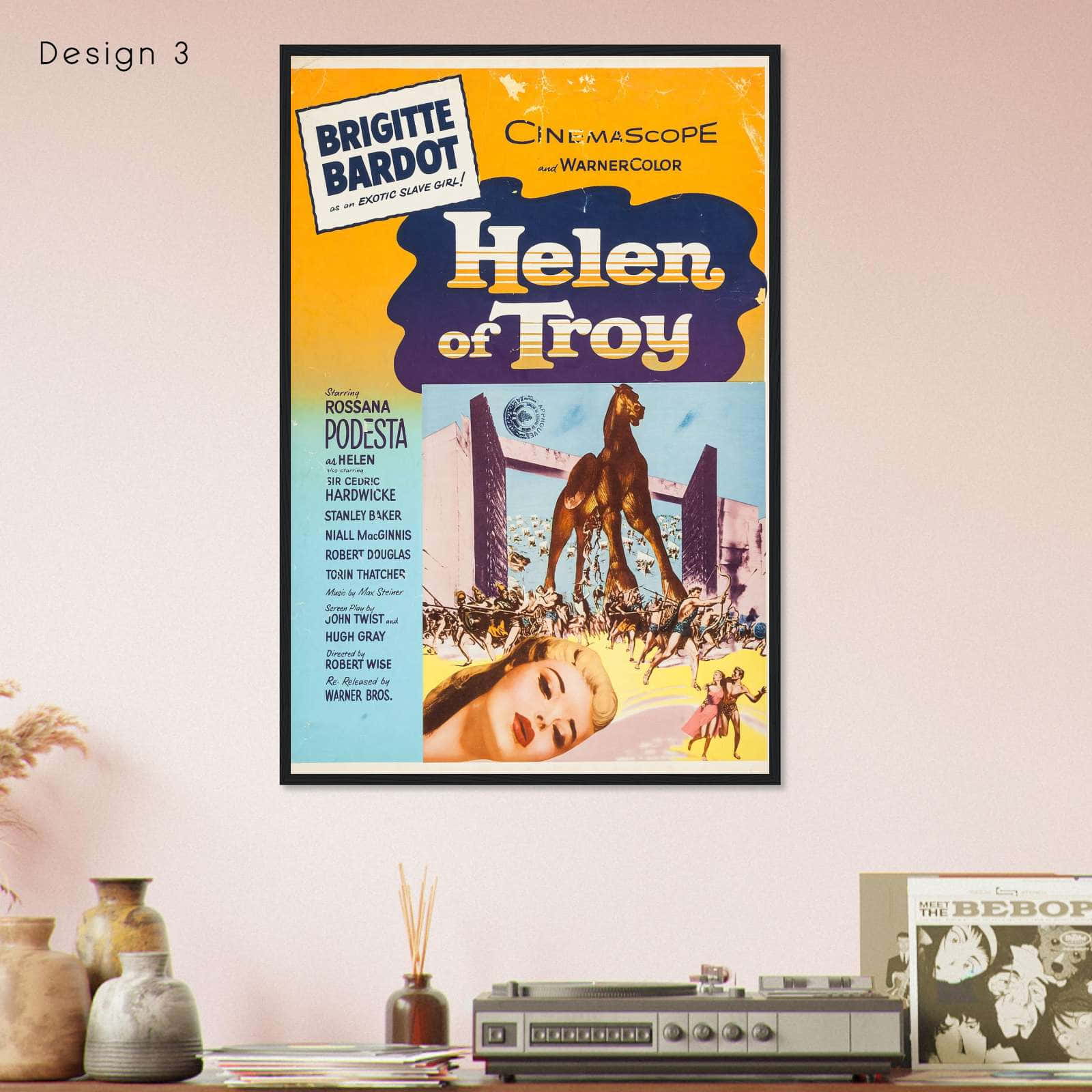 Helen of Troy (1956) Movie Poster Print - Citiesbox