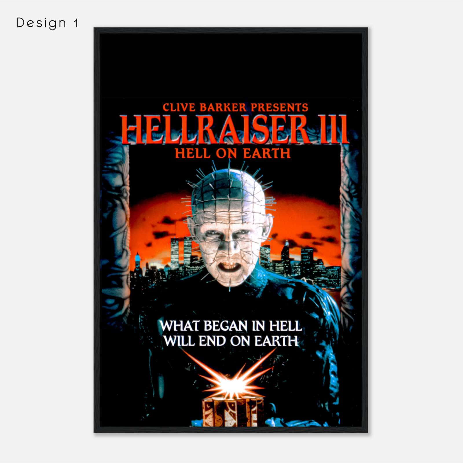 Hellraiser III: Hell on Earth (1992) Movie Poster Print - Citiesbox