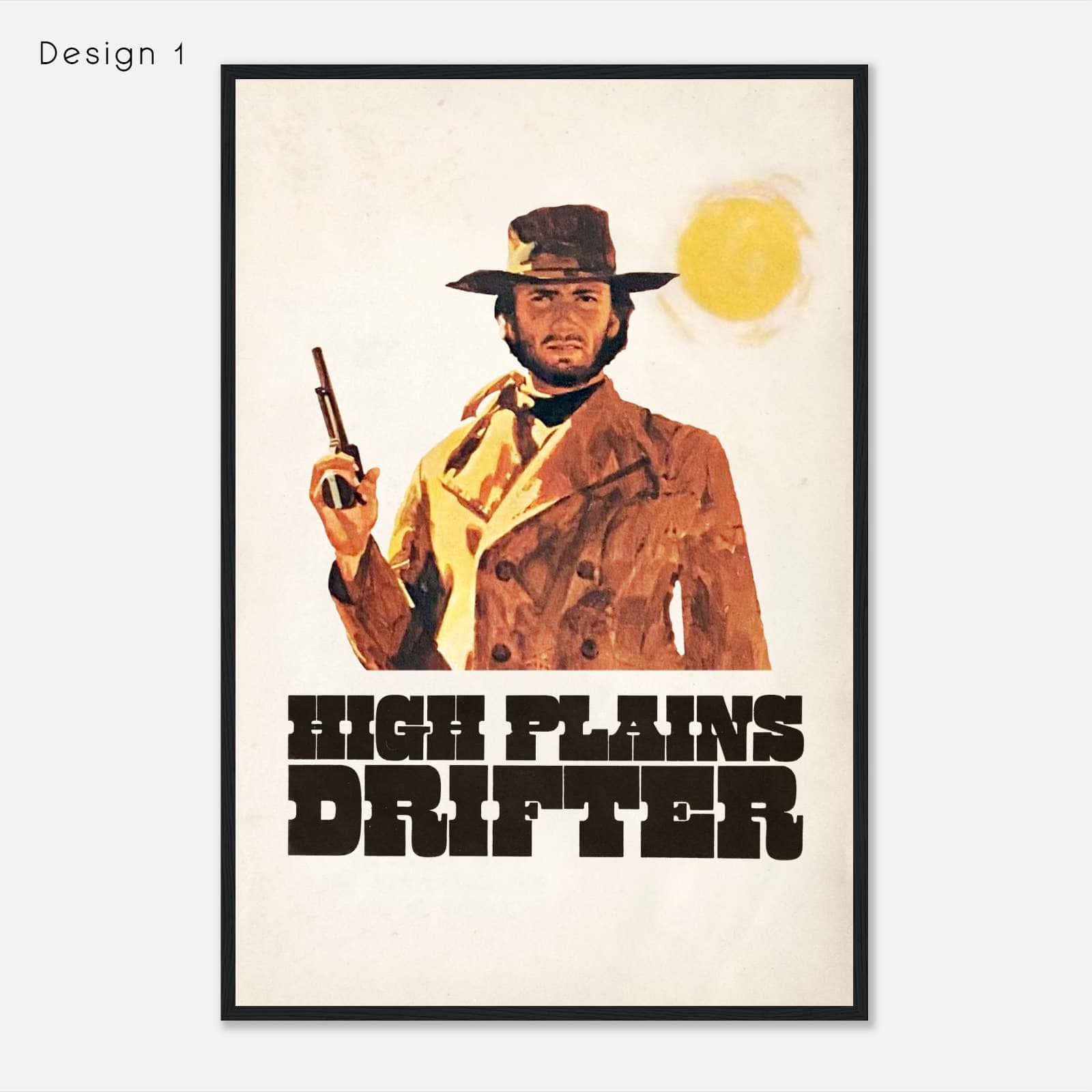 High Plains Drifter (1973) Movie Poster Print - Citiesbox