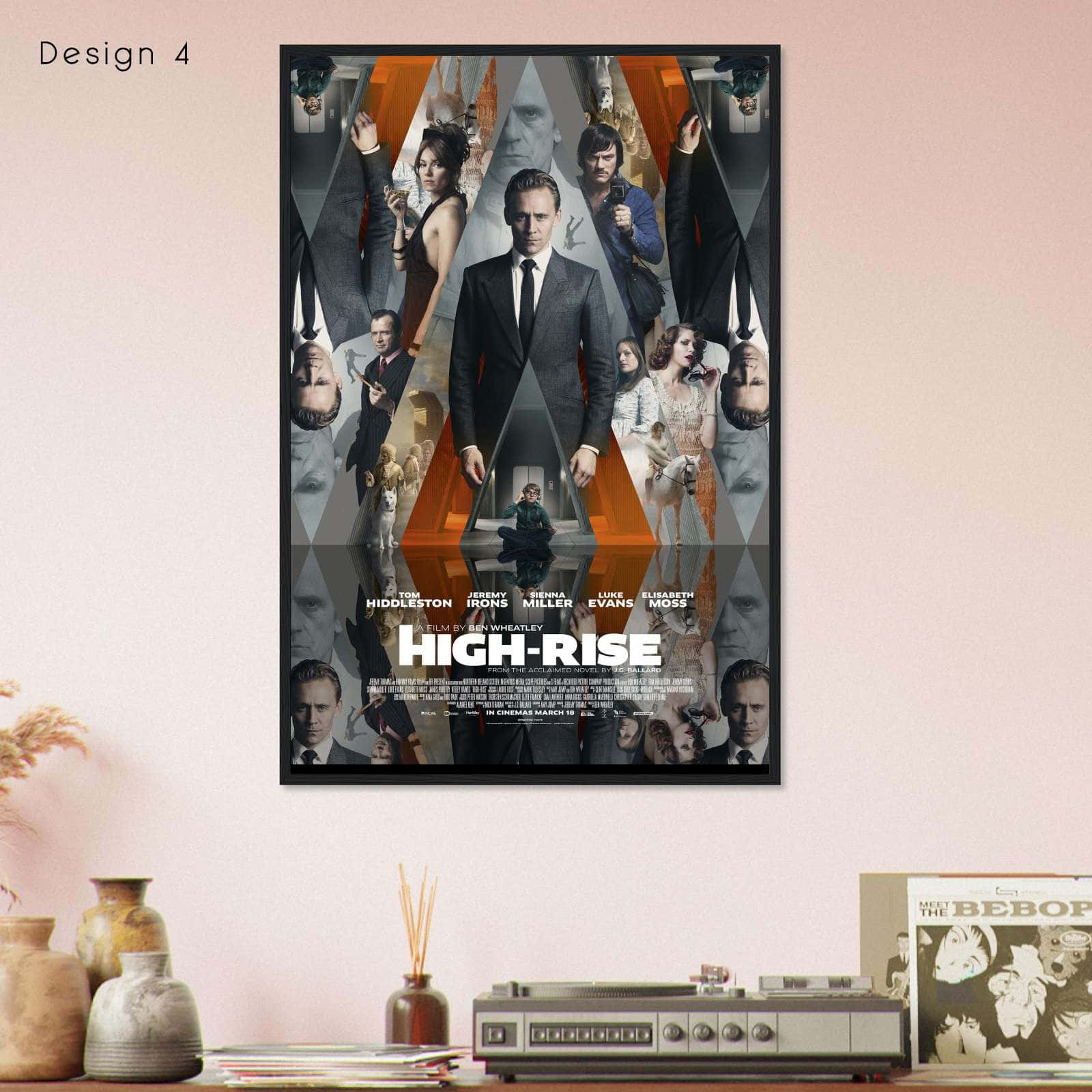 High-Rise (2015) Movie Poster Print - Citiesbox