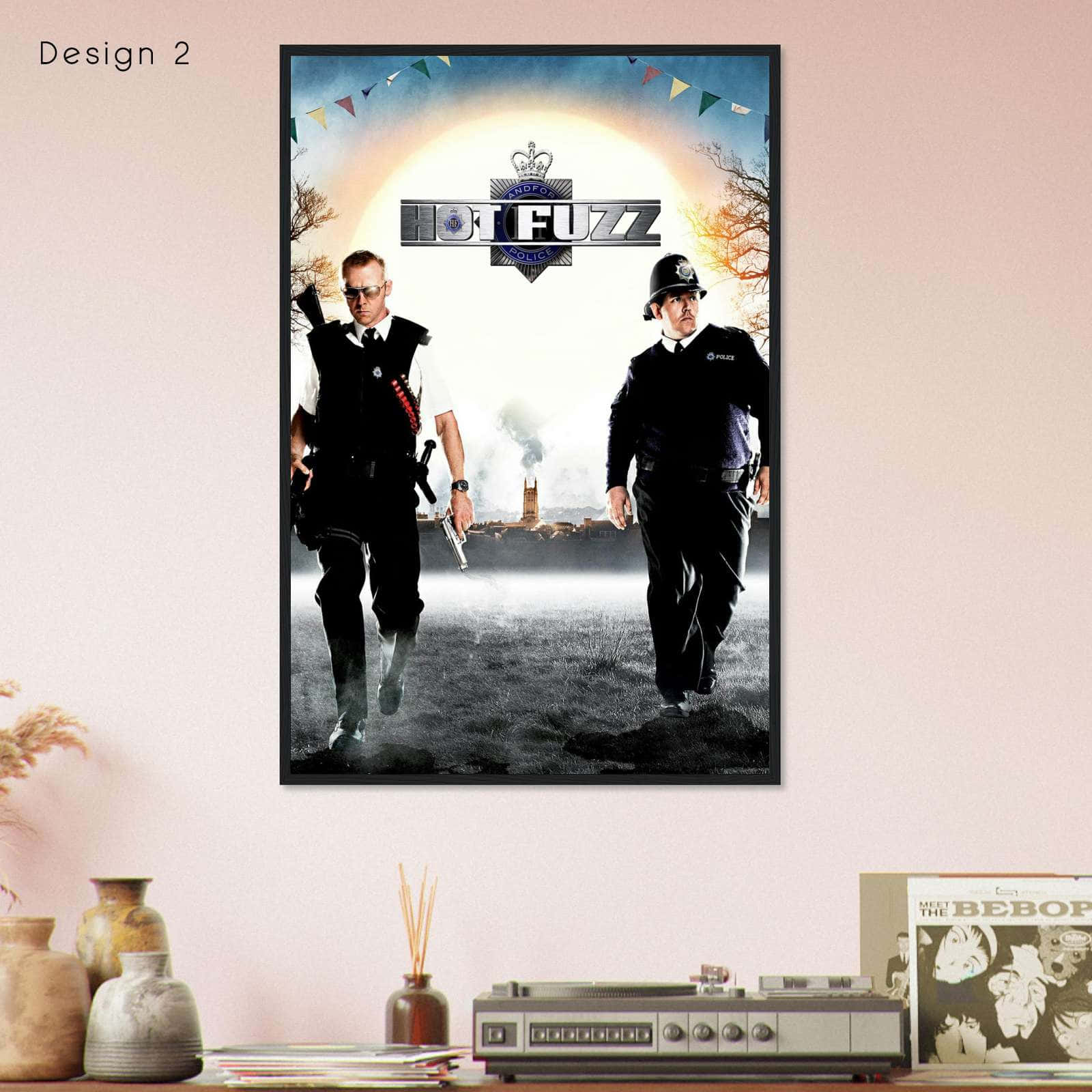 Hot Fuzz (2007) Movie Poster Print - Citiesbox