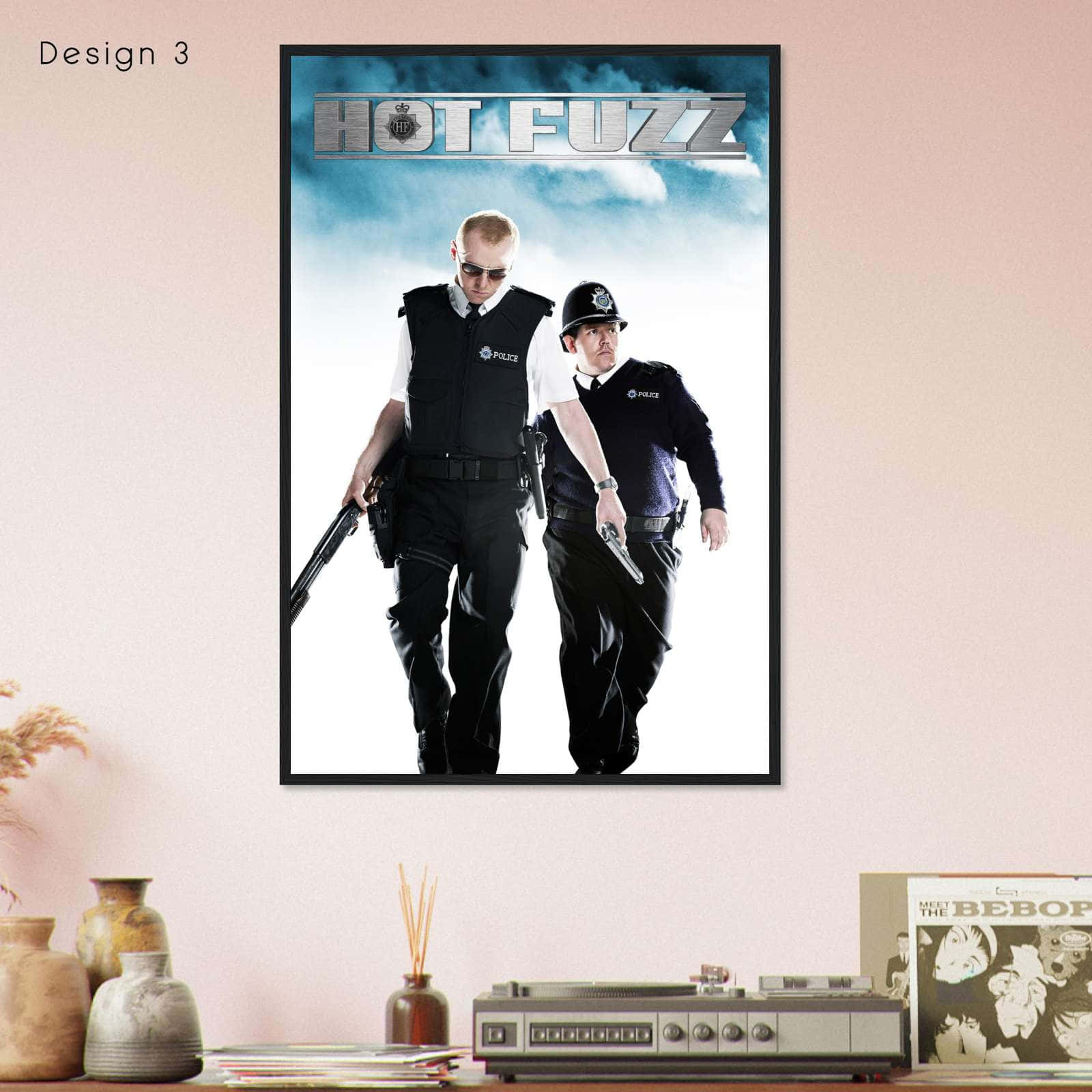 Hot Fuzz (2007) Movie Poster Print - Citiesbox