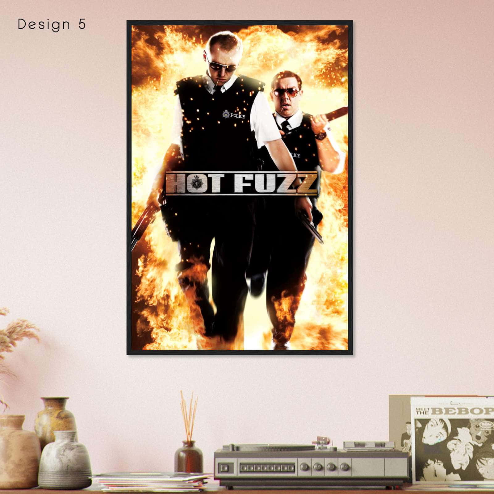 Hot Fuzz (2007) Movie Poster Print - Citiesbox