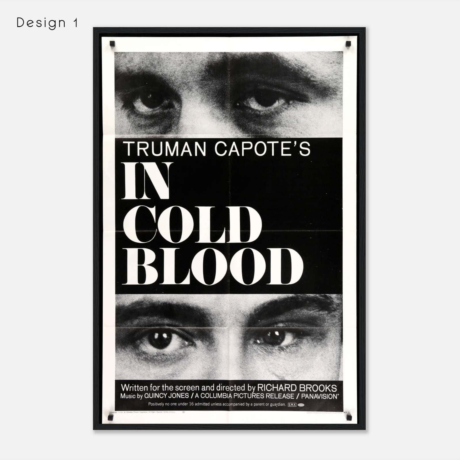In Cold Blood (1967) Movie Poster Print - Citiesbox