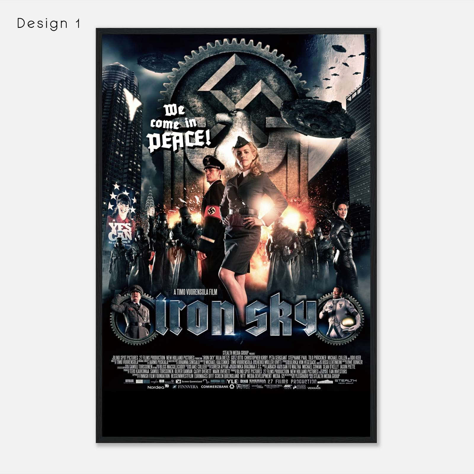 Iron Sky (2012) Movie Poster Print - Citiesbox