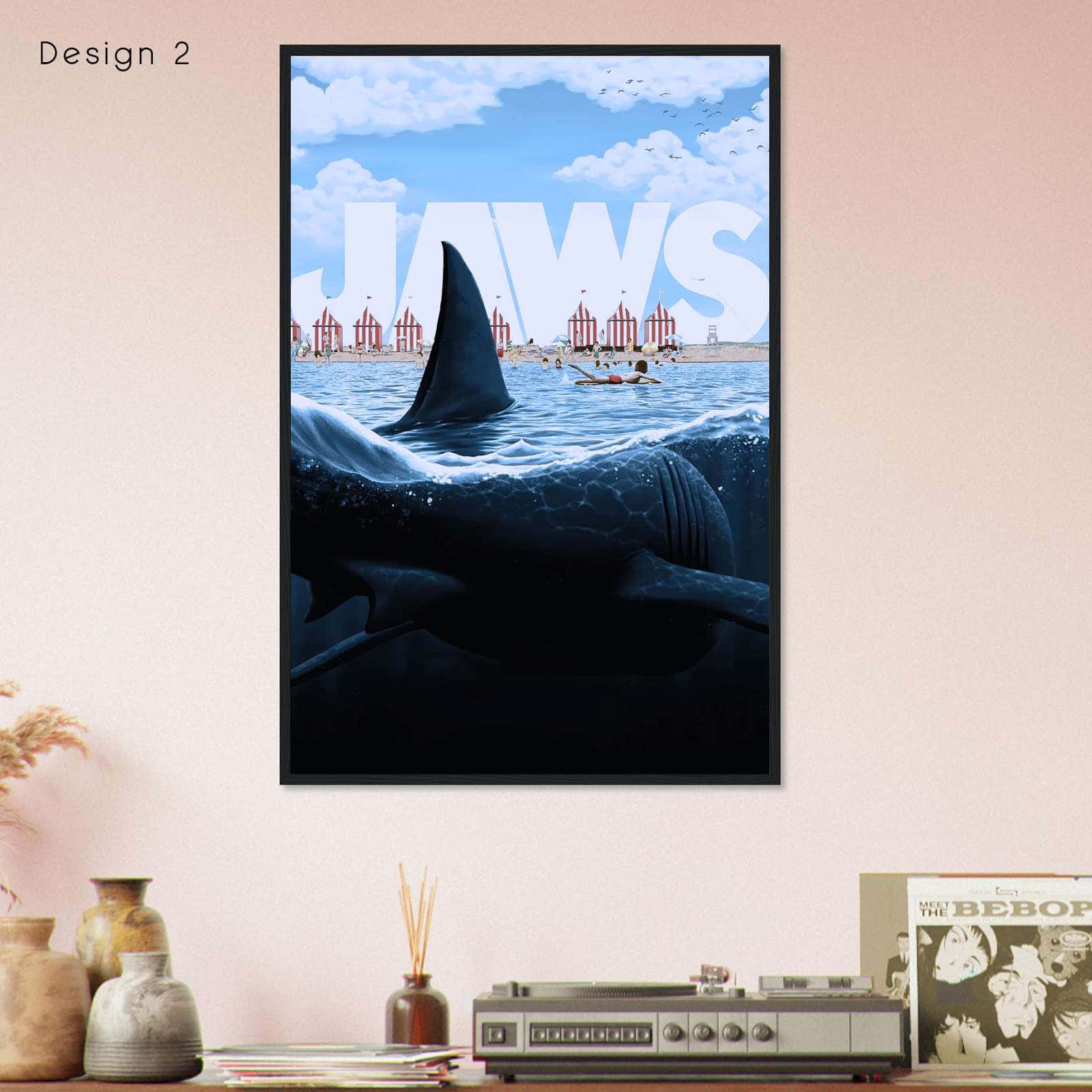 Jaws (1975) Movie Poster Print - Citiesbox