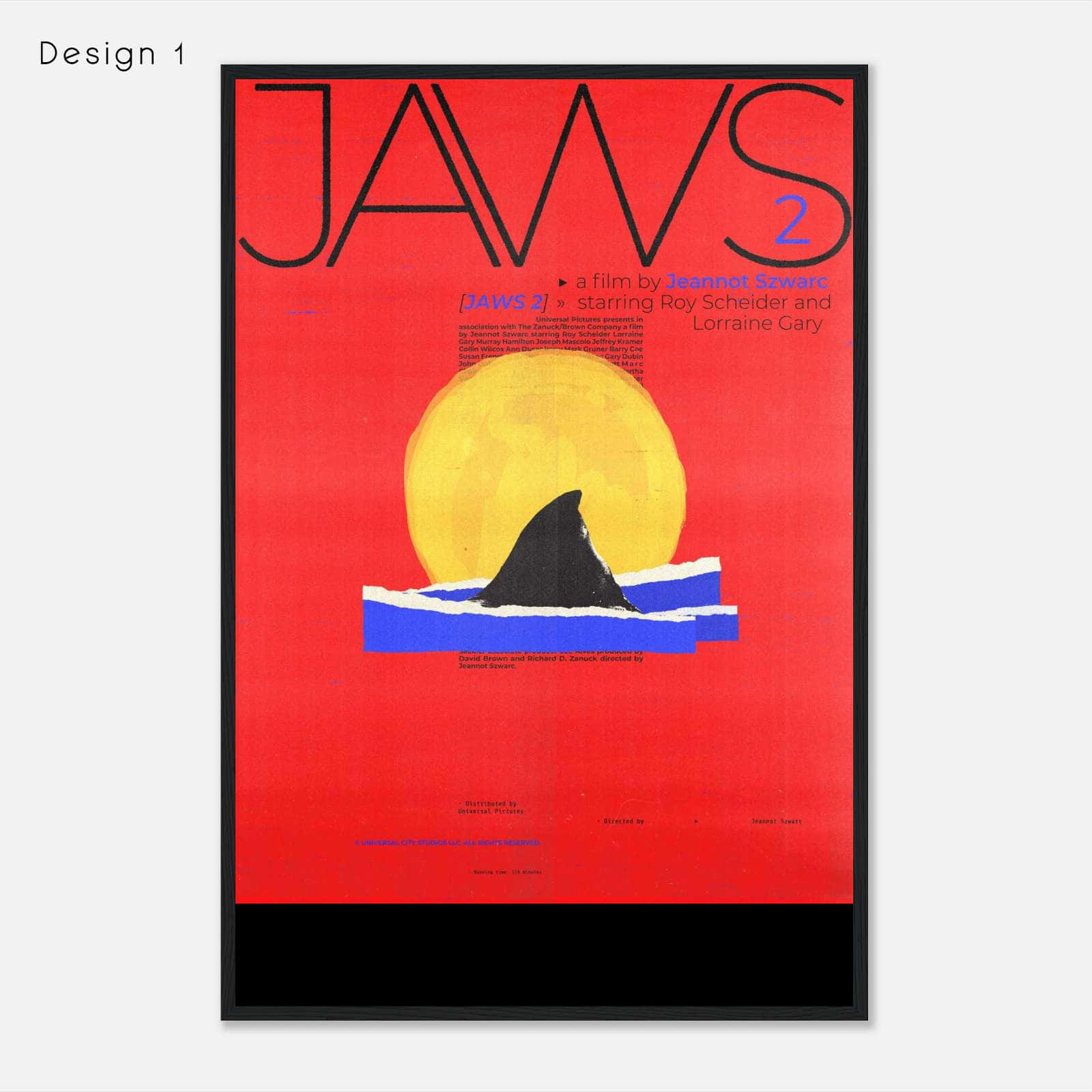 Jaws 2 (1978) Movie Poster Print - Citiesbox