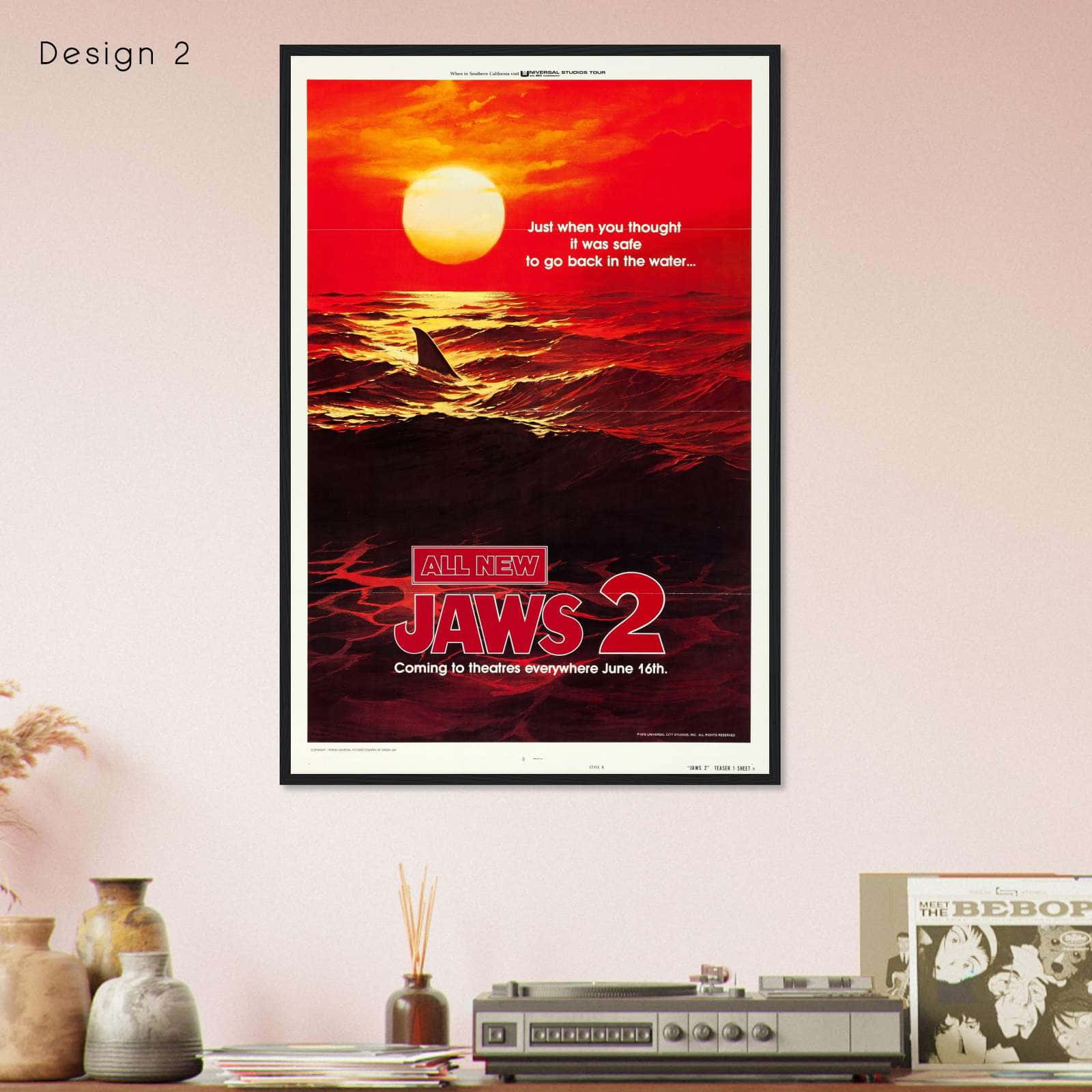Jaws 2 (1978) Movie Poster Print - Citiesbox