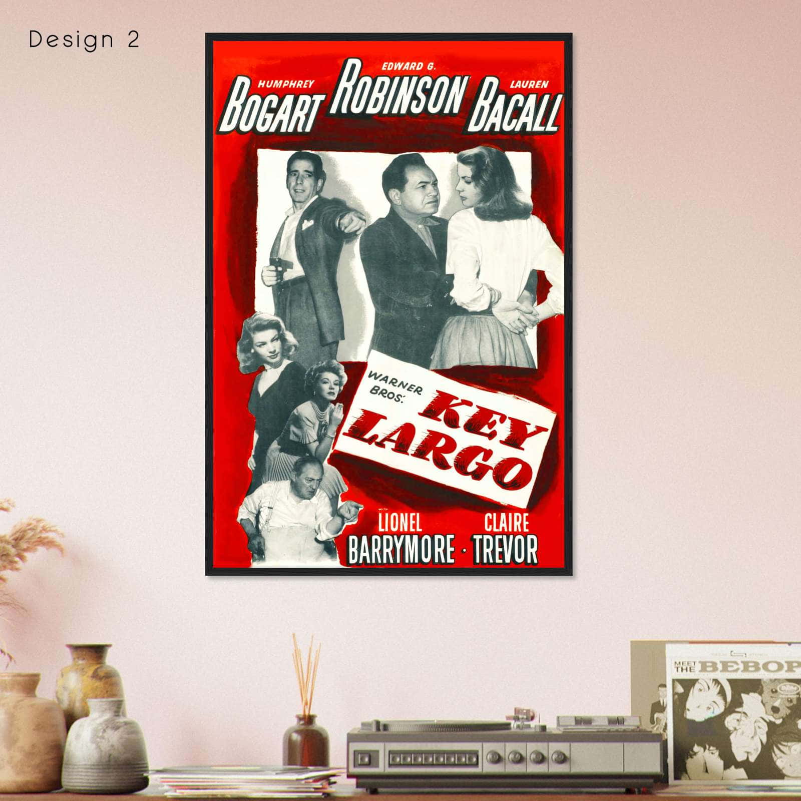 Key Largo (1948) Movie Poster Print - Citiesbox