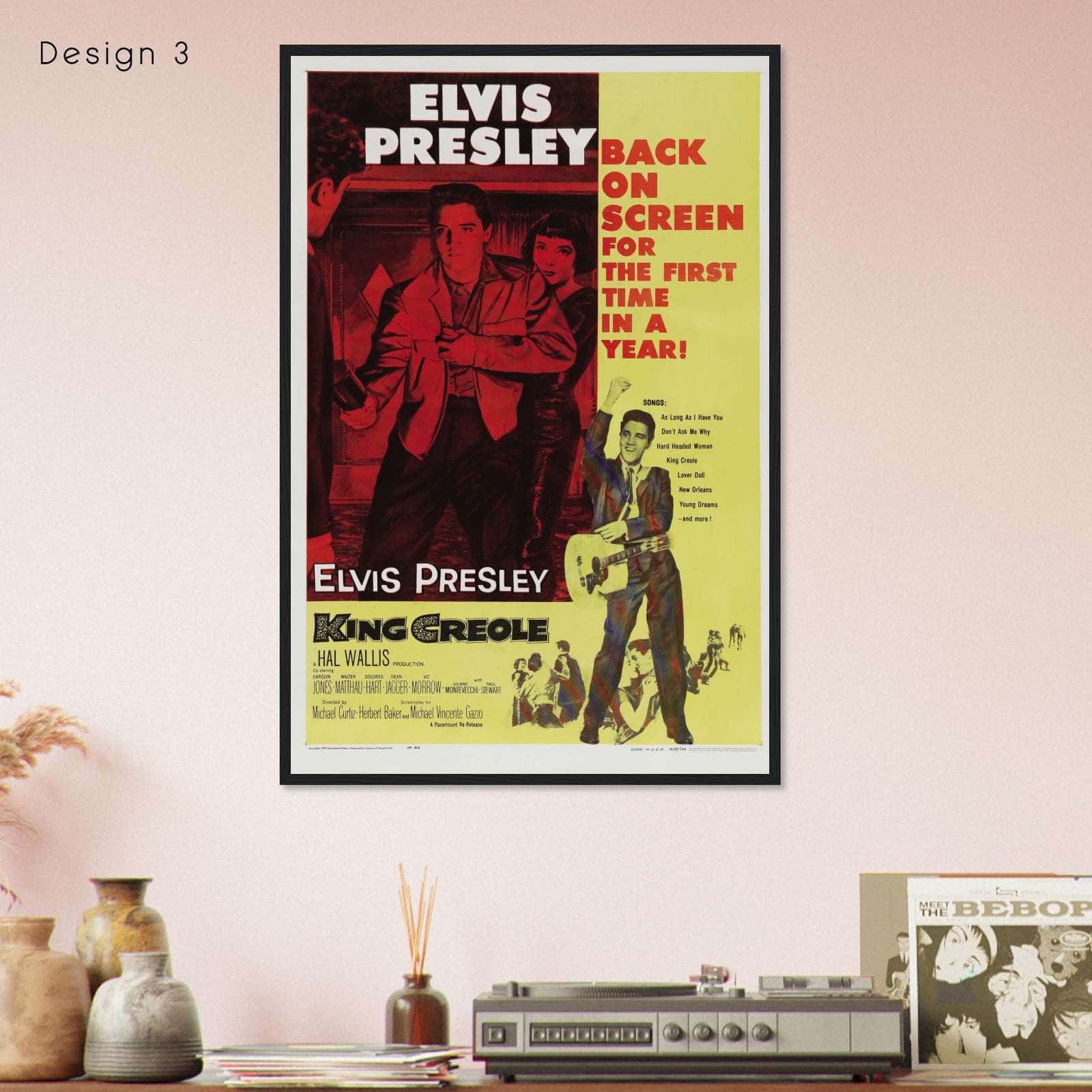 King Creole (1958) Movie Poster Print - Citiesbox