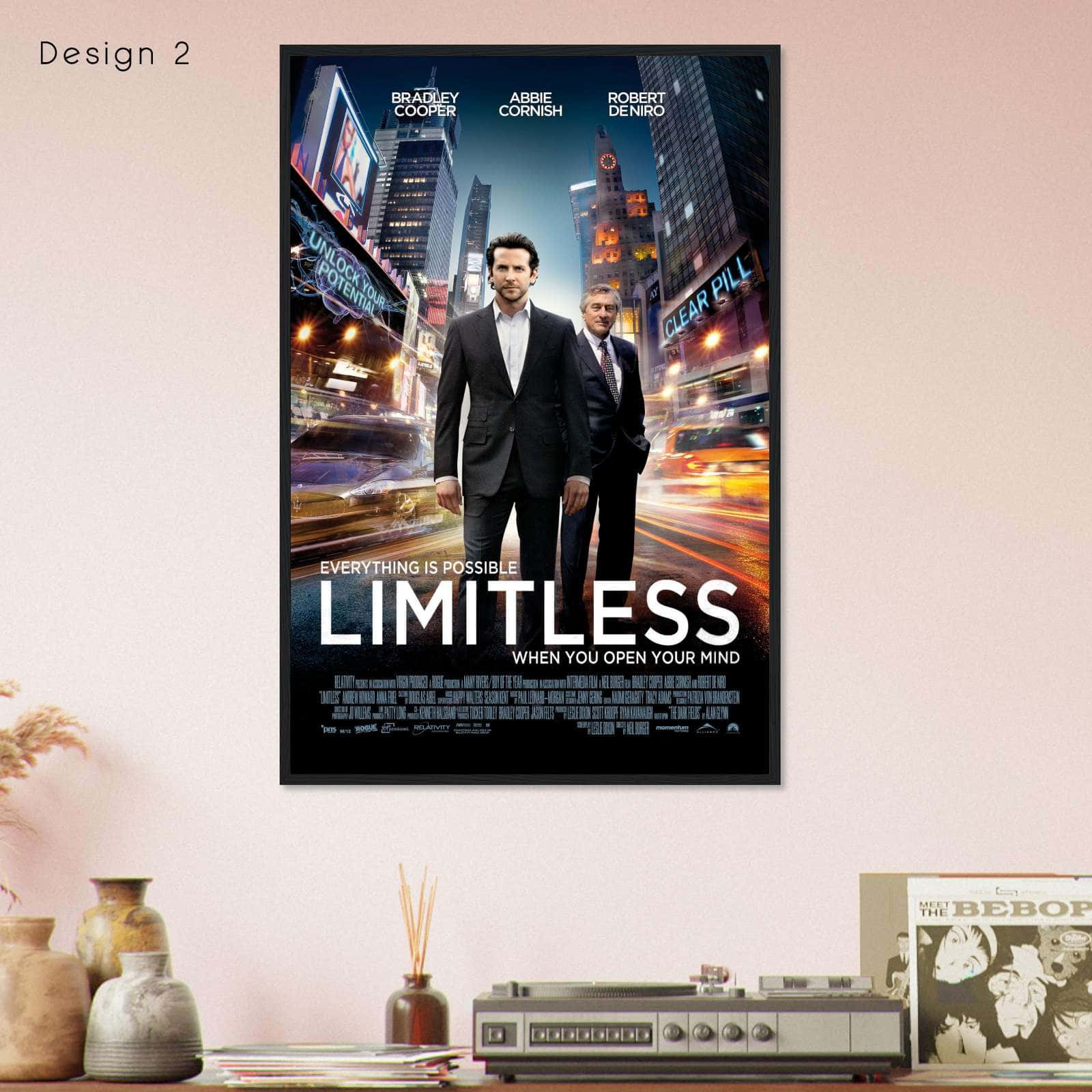 Limitless (2011) Movie Poster Print - Citiesbox