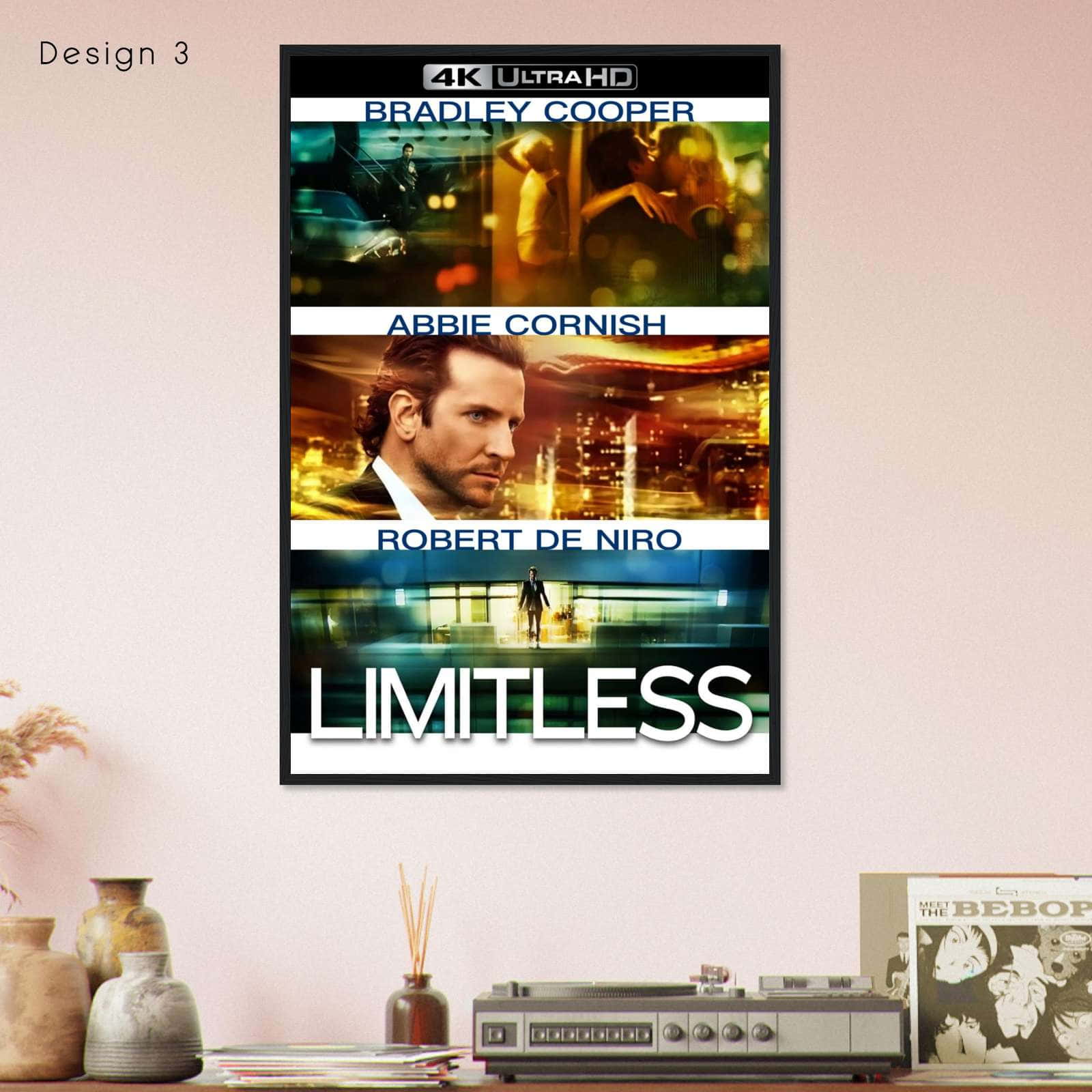 Limitless (2011) Movie Poster Print - Citiesbox
