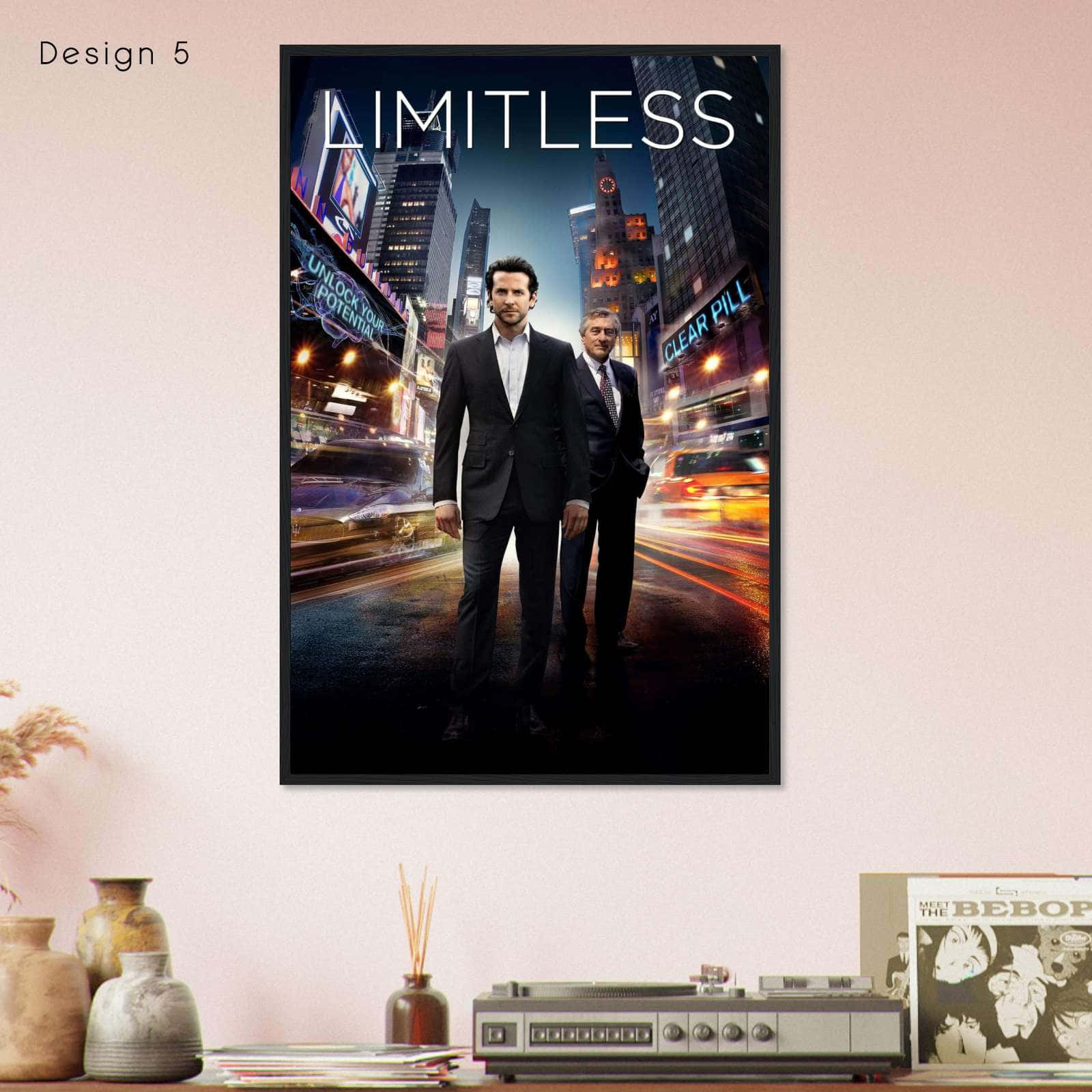 Limitless (2011) Movie Poster Print - Citiesbox