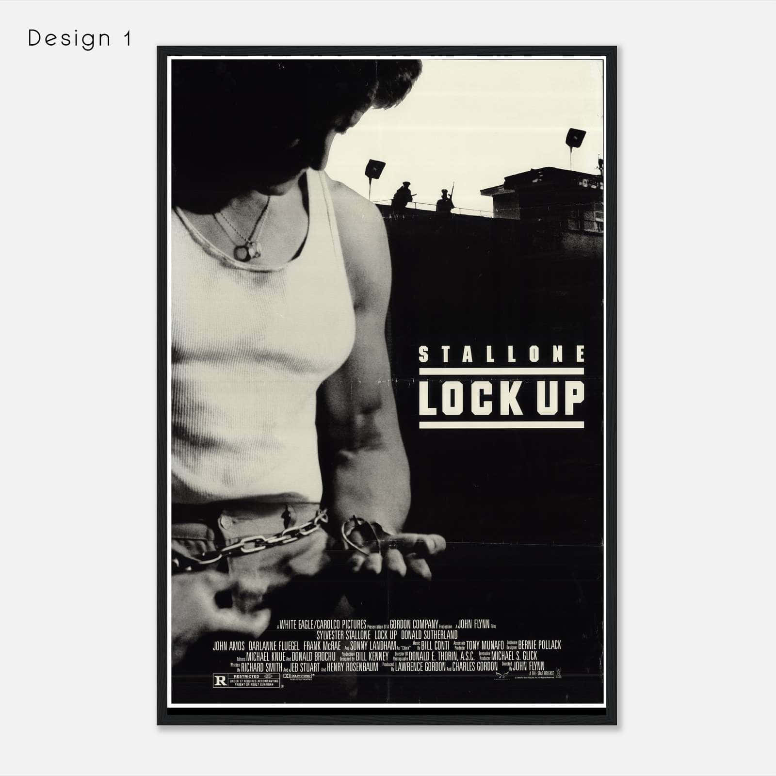 Lock Up (1989) Movie Poster Print - Citiesbox