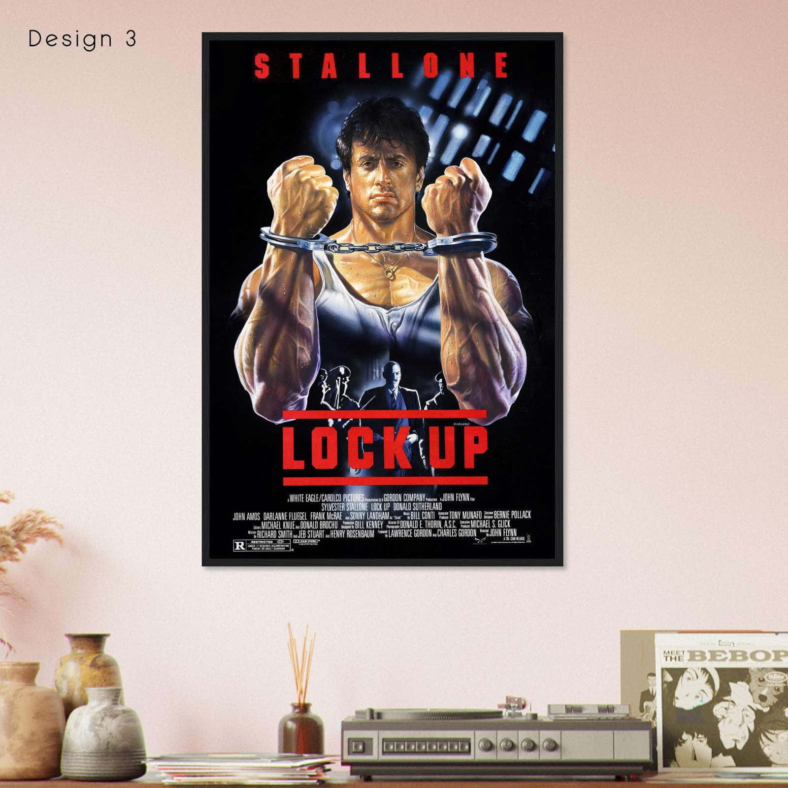 Lock Up (1989) Movie Poster Print - Citiesbox