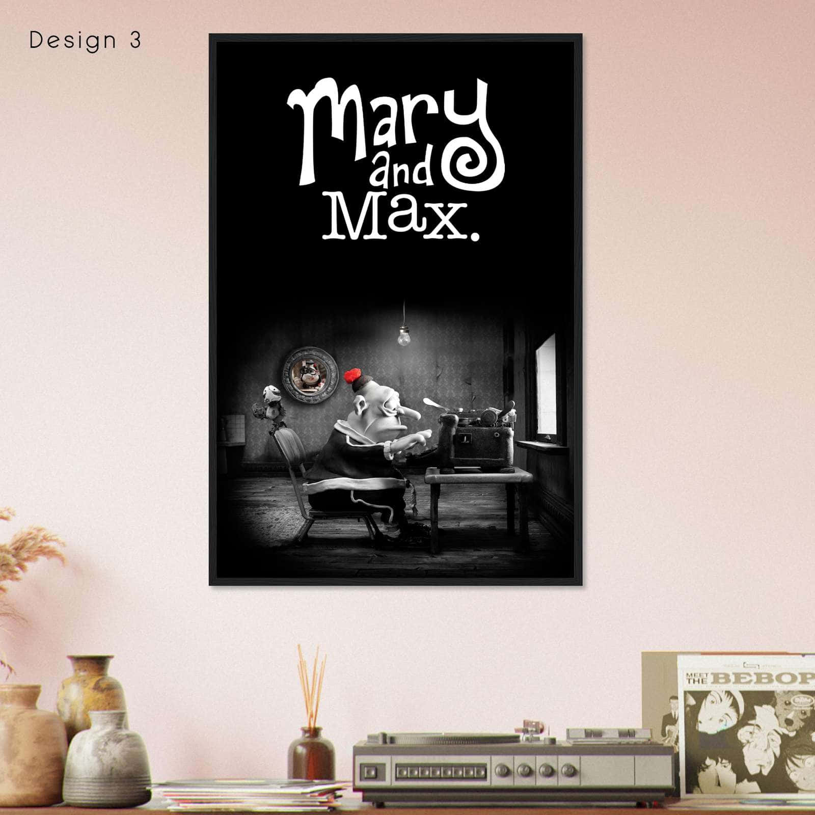 Mary and Max (2009) Movie Poster Print - Citiesbox