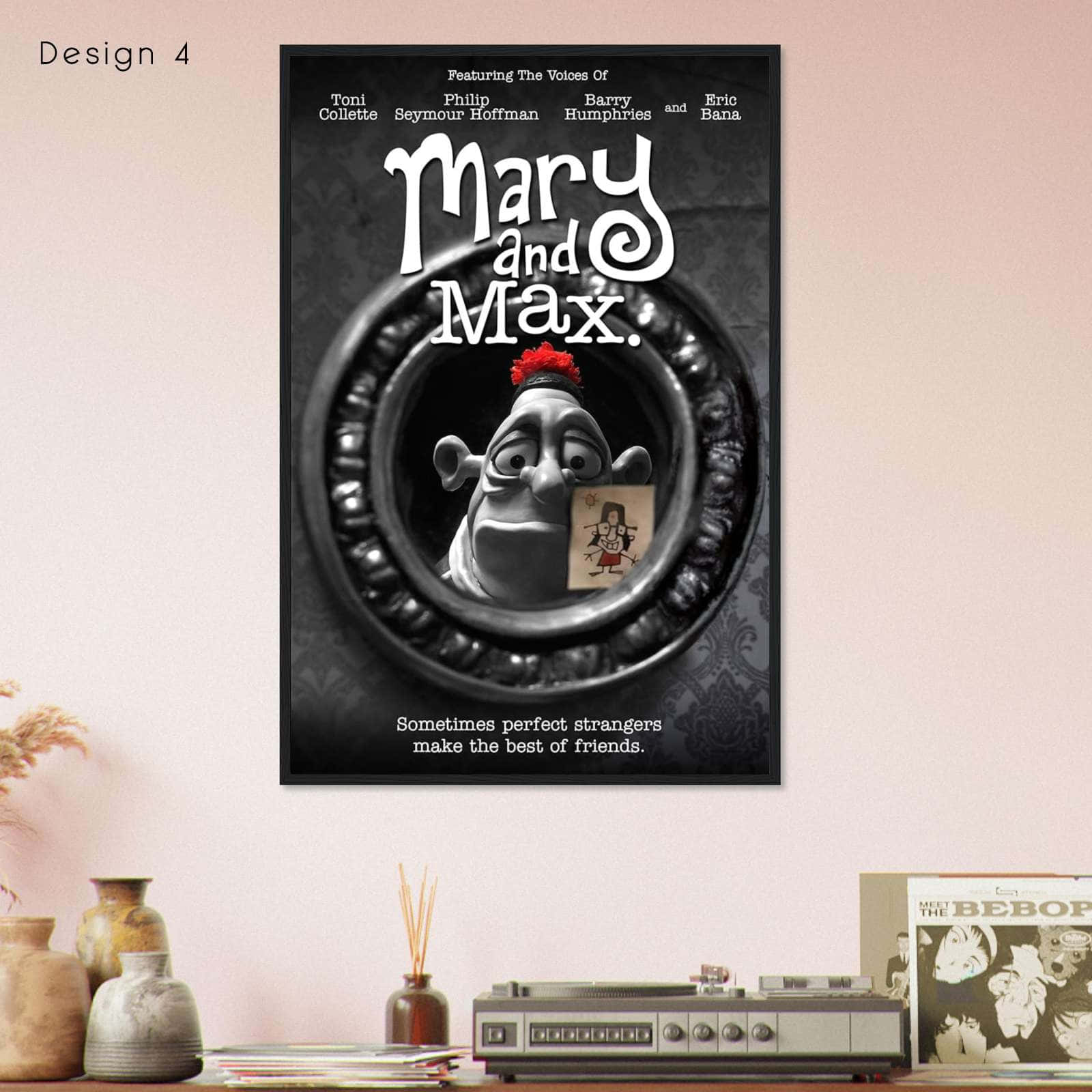 Mary and Max (2009) Movie Poster Print - Citiesbox