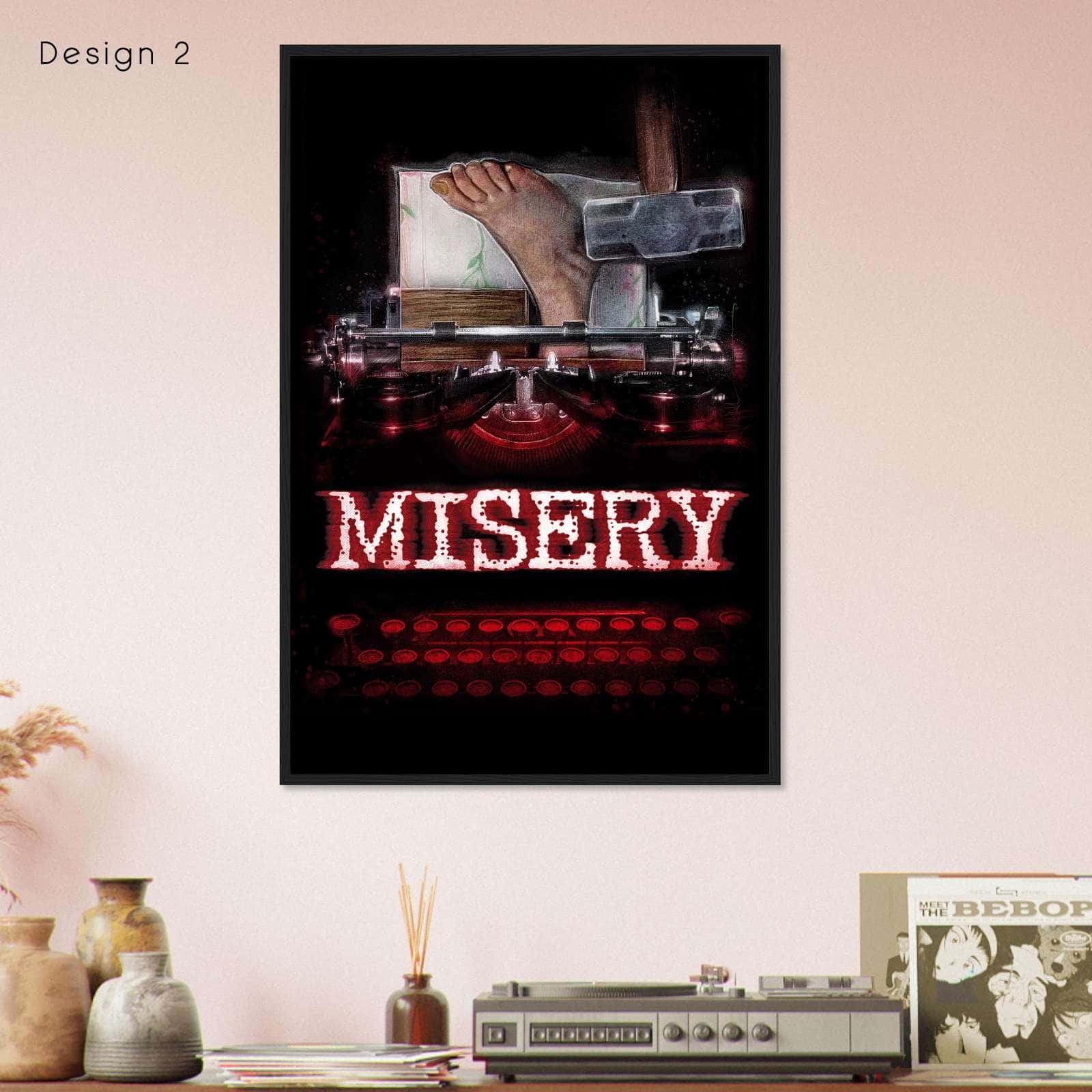 Misery 1990 Movie Poster Print Citiesbox