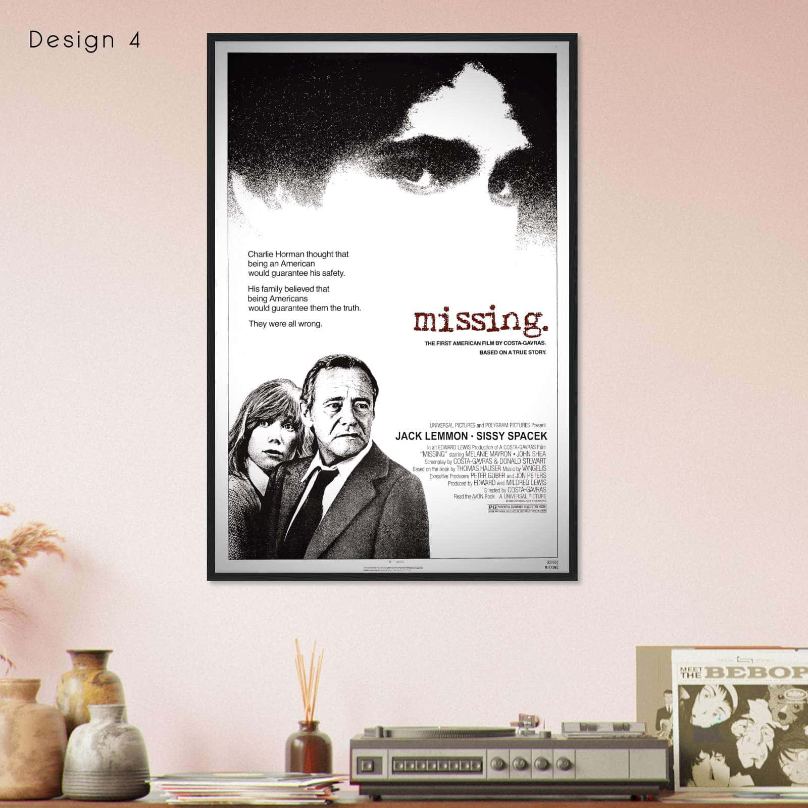 Missing (1982) Movie Poster Print - Citiesbox