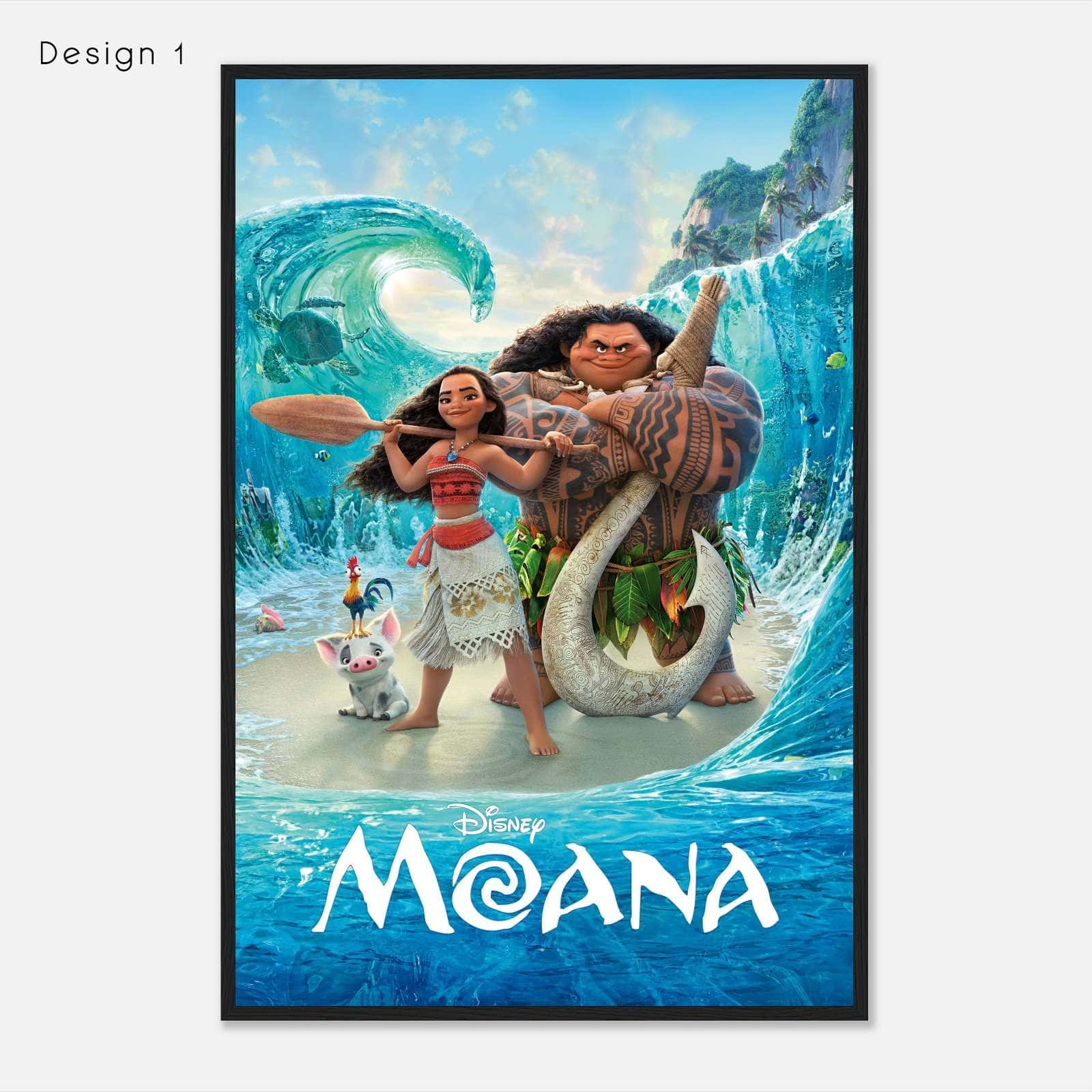 Moana (2016) Movie Poster Print - Citiesbox