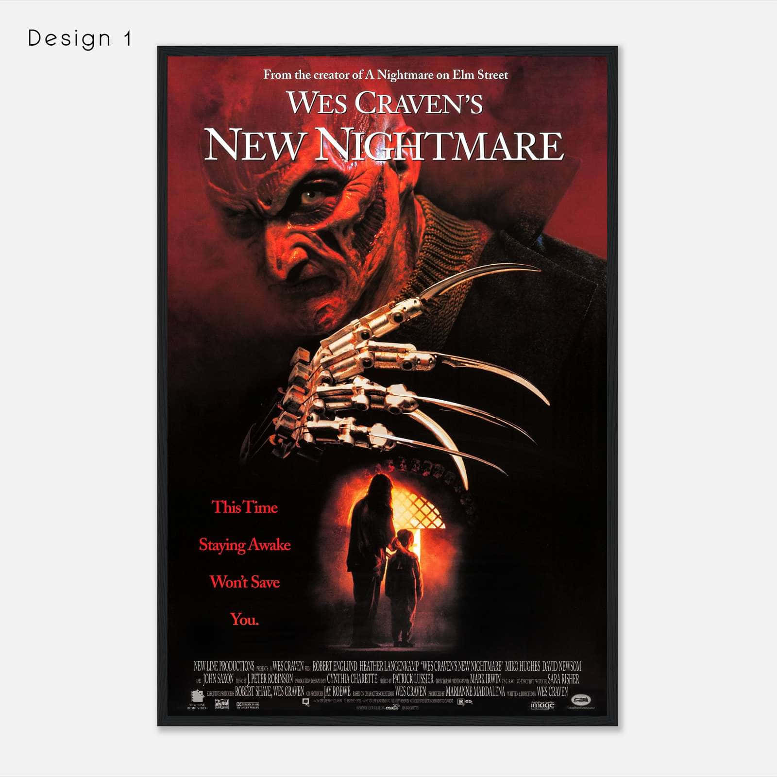 New Nightmare (1994) Movie Poster Print - Citiesbox