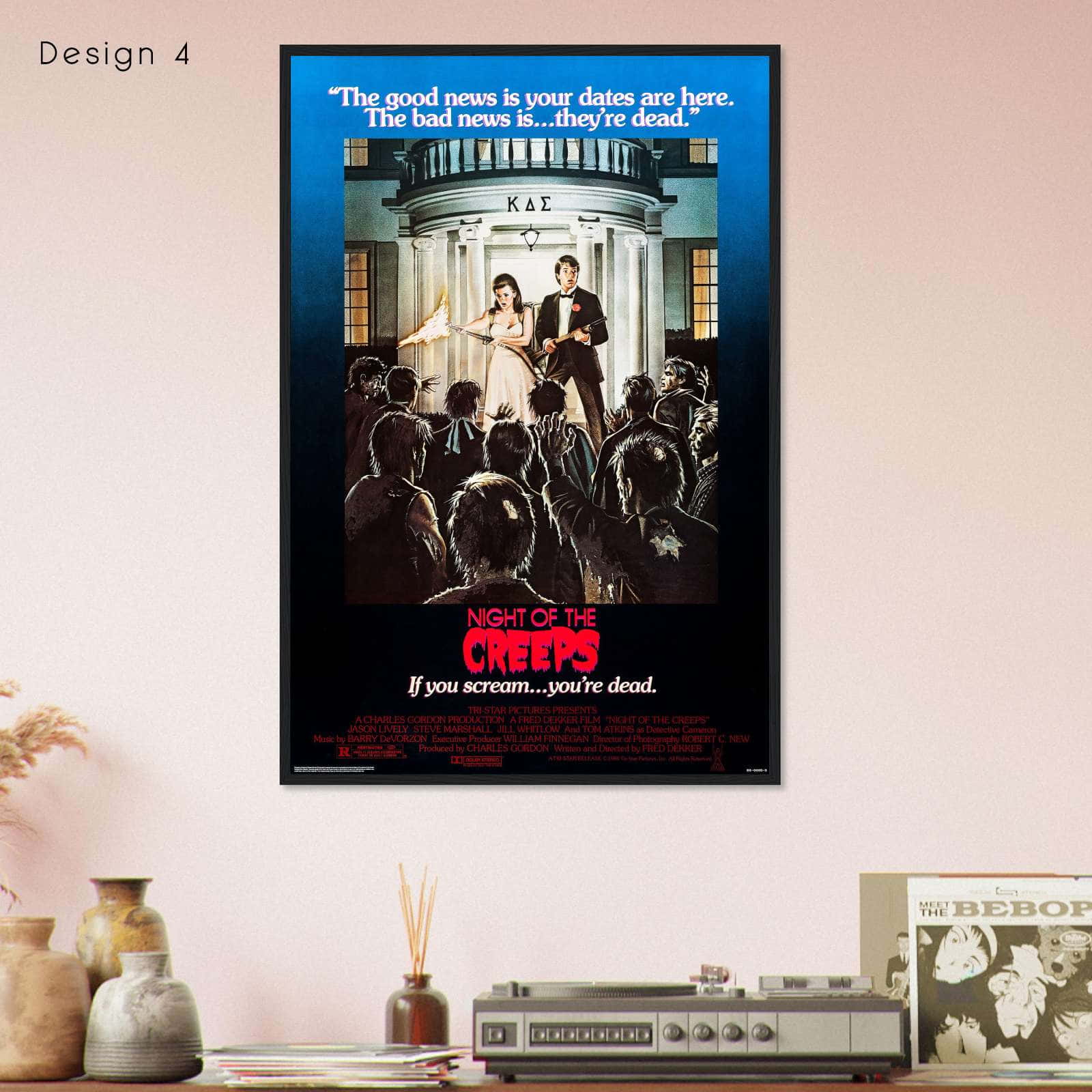 Night of the Creeps (1986) Movie Poster Print - Citiesbox