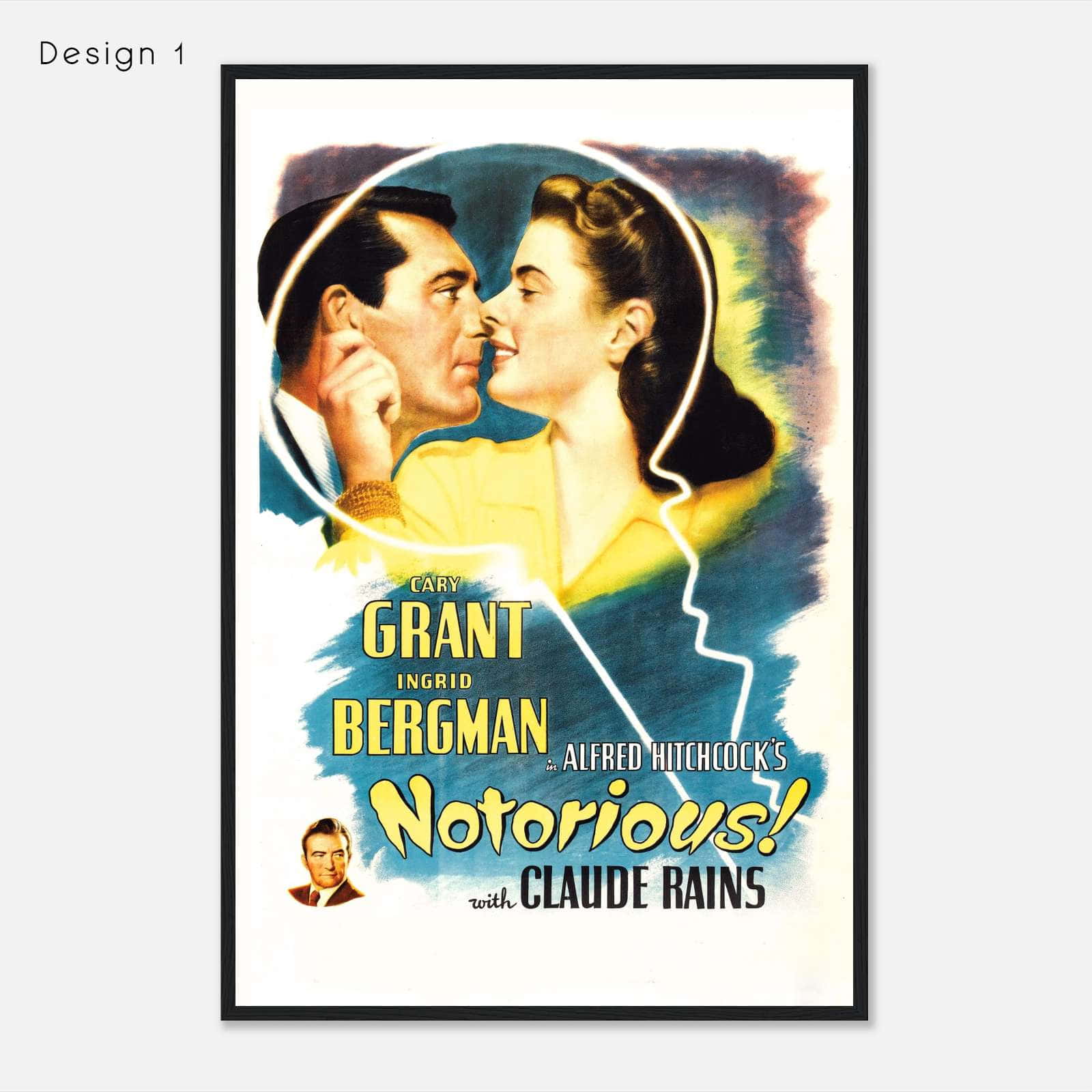 Notorious (1946) Movie Poster Print - Citiesbox