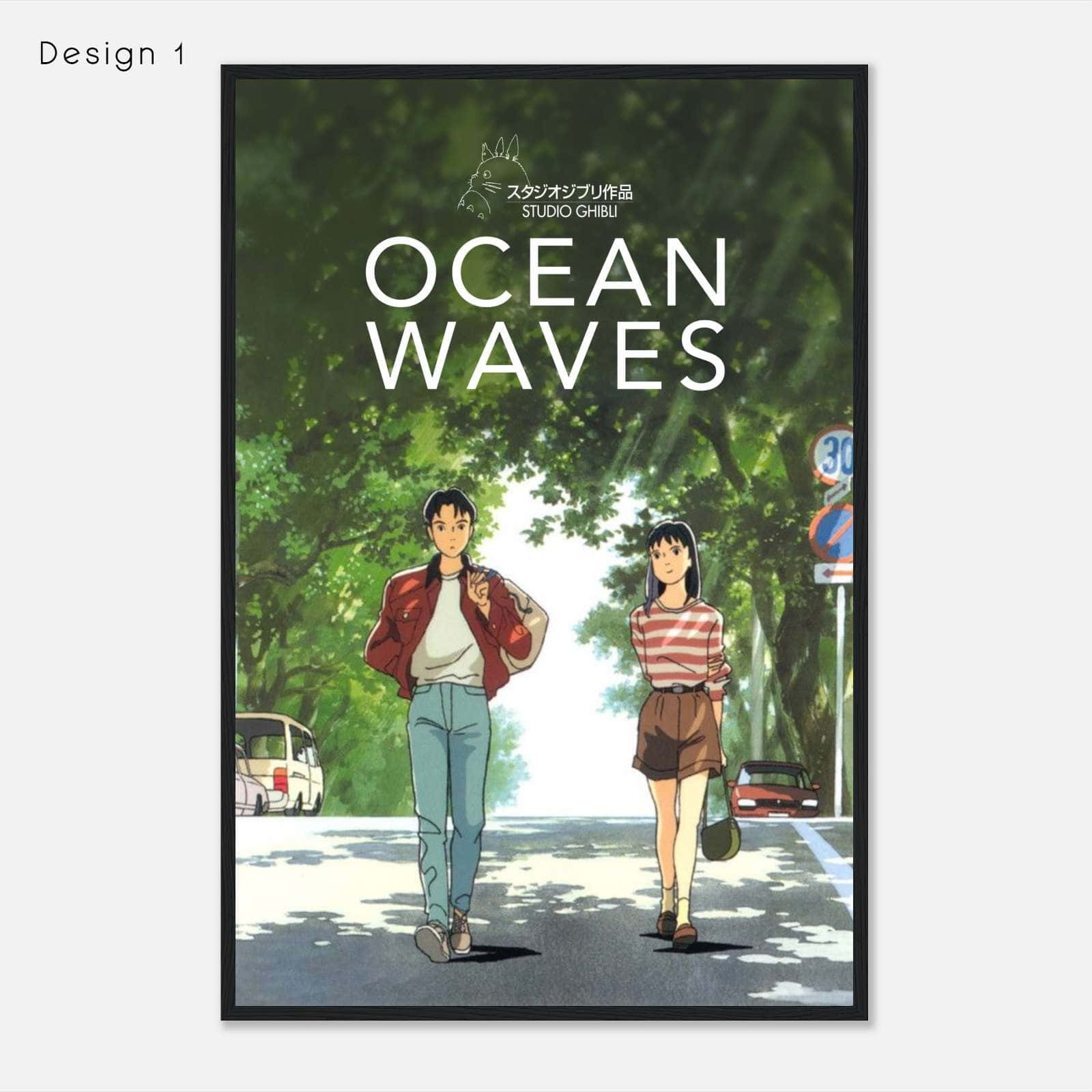 Ocean Waves (1994) Movie Poster Print - Citiesbox