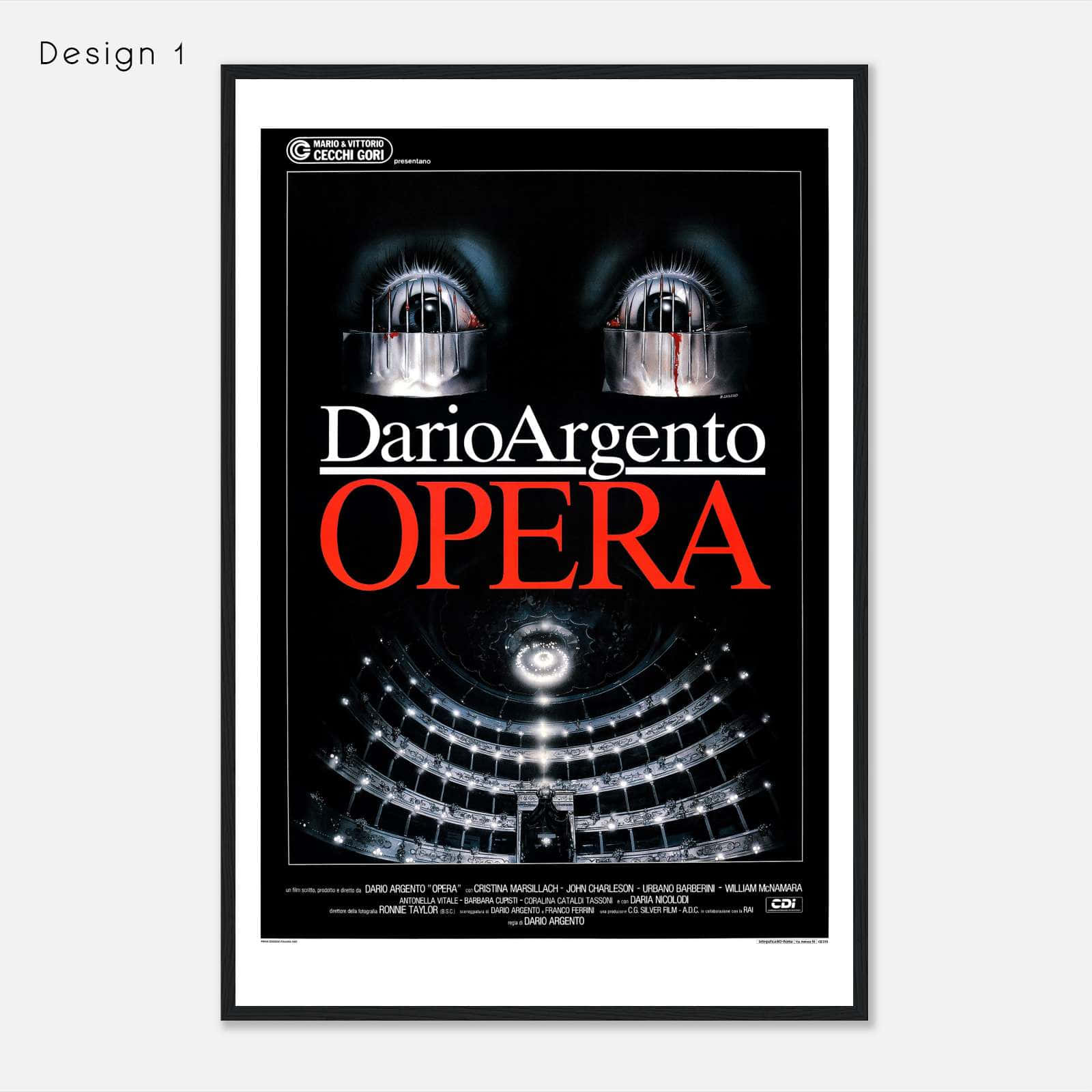 Opera (1987) Movie Poster Print - Citiesbox