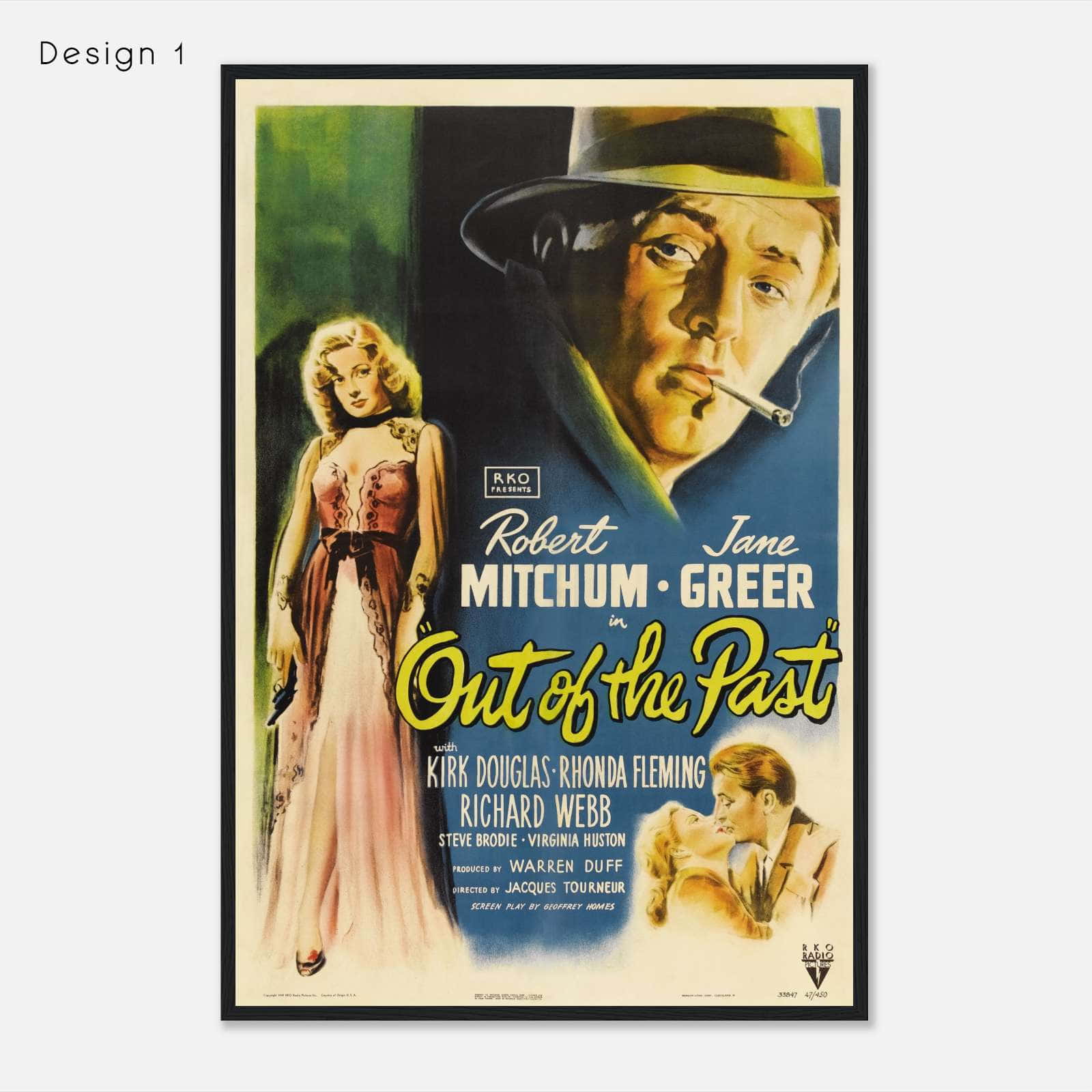 Out of the Past (1947) Movie Poster Print - Citiesbox