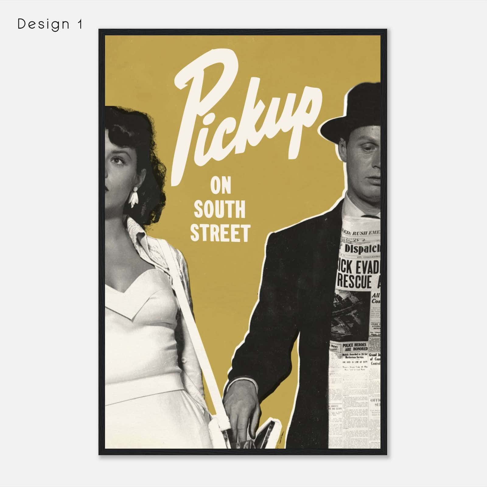 Pickup on South Street (1953) Movie Poster Print - Citiesbox