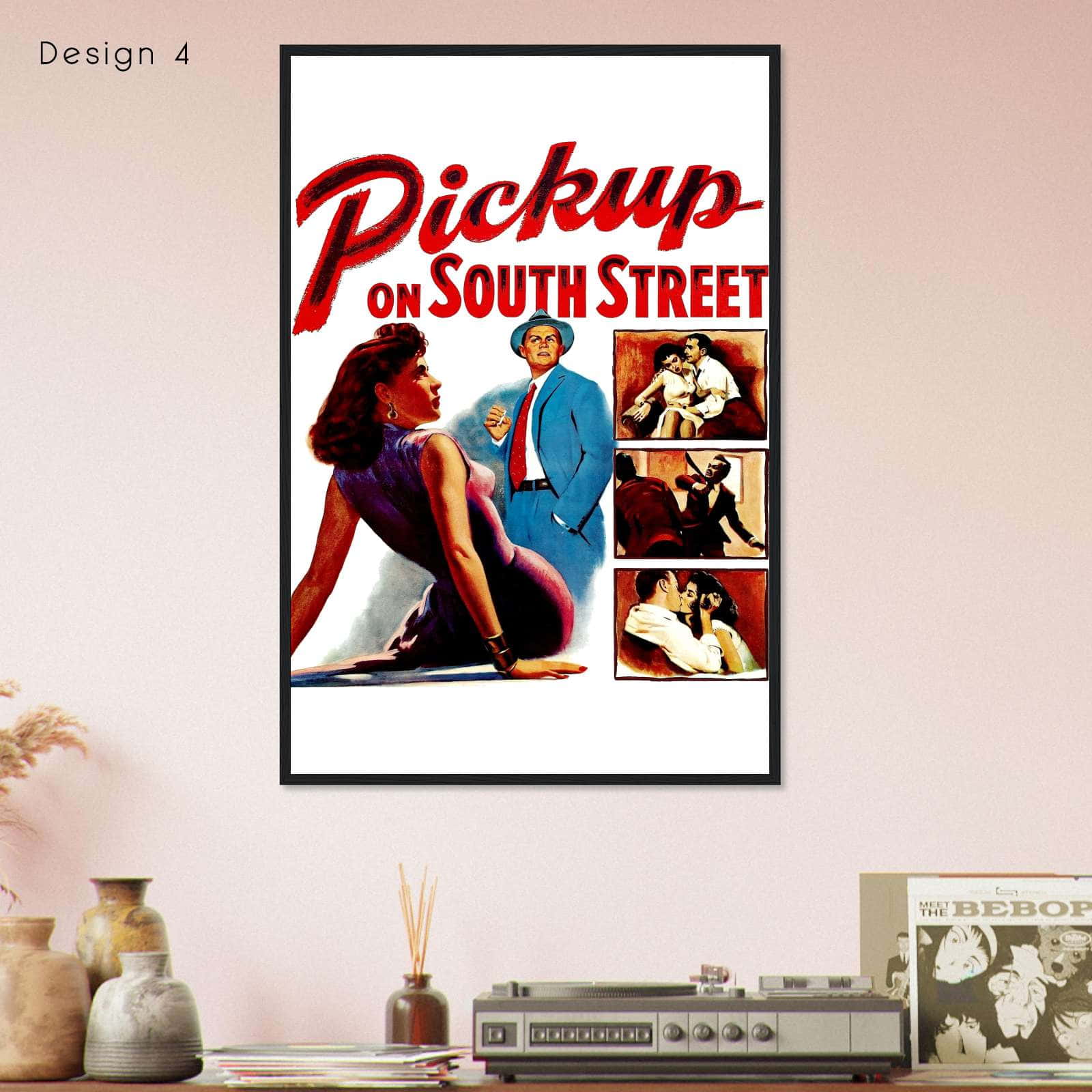 Pickup on South Street (1953) Movie Poster Print - Citiesbox