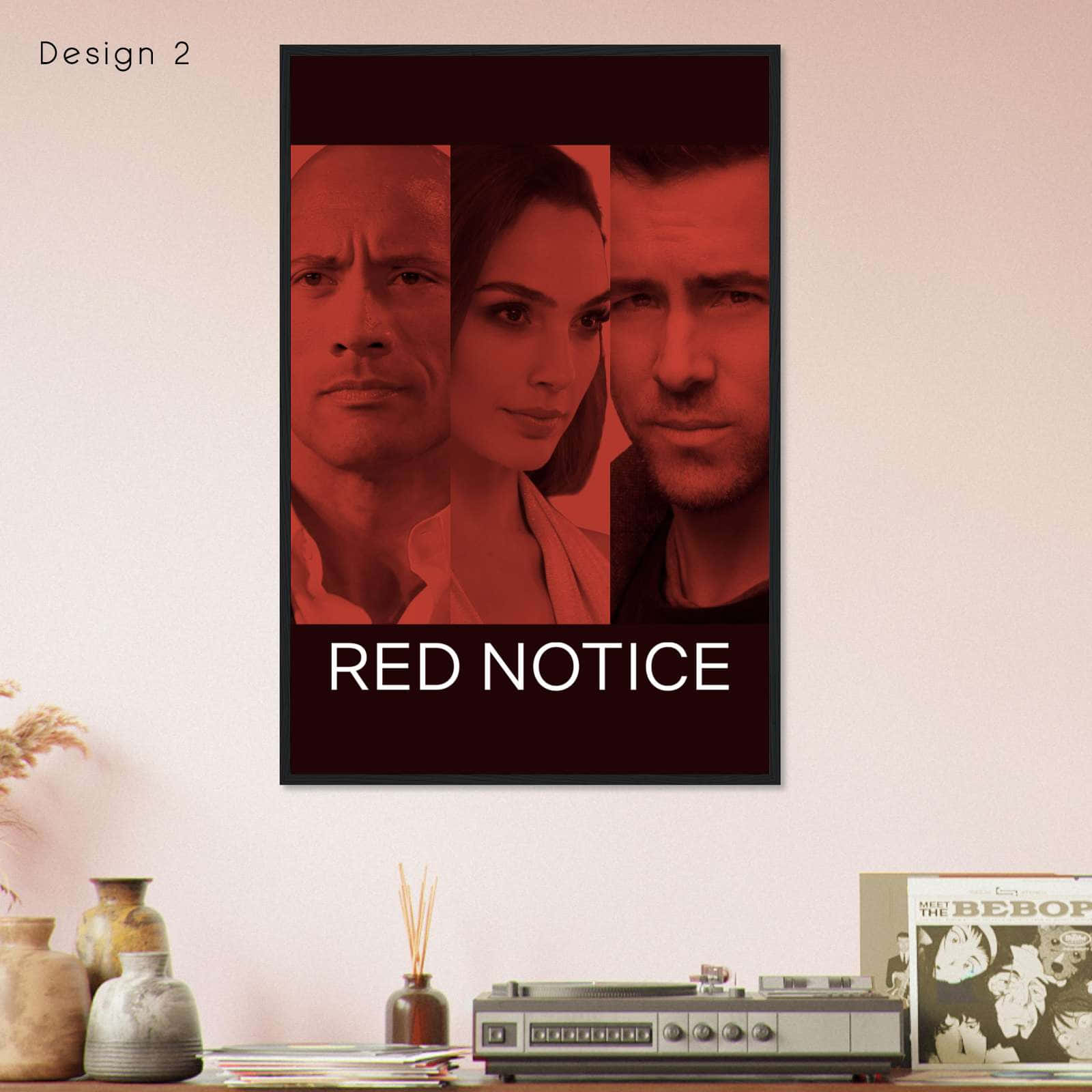Red Notice (2021) Movie Poster Print - Citiesbox