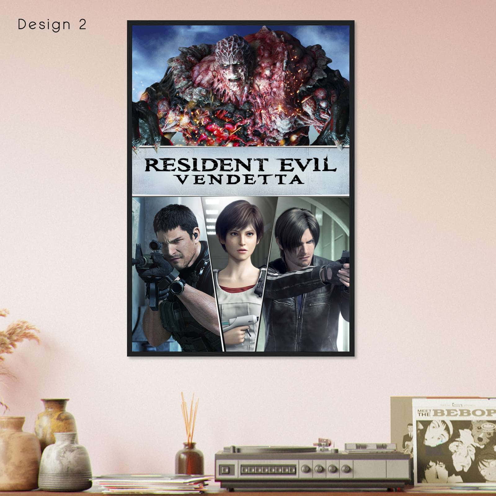 Resident Evil: Vendetta (2017) Movie Poster Print - Citiesbox