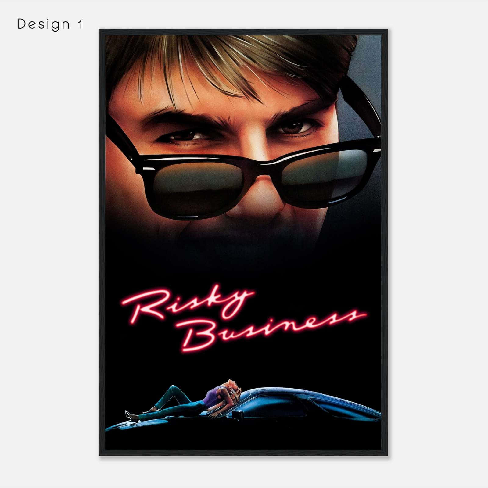 Risky Business 1983 Movie Poster Print Citiesbox 4018