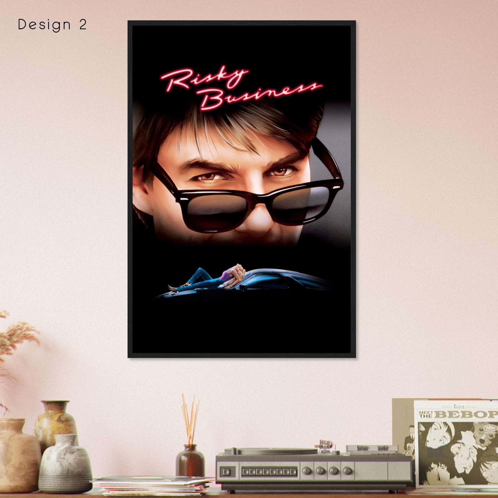 Risky Business 1983 Movie Poster Print Citiesbox 0078