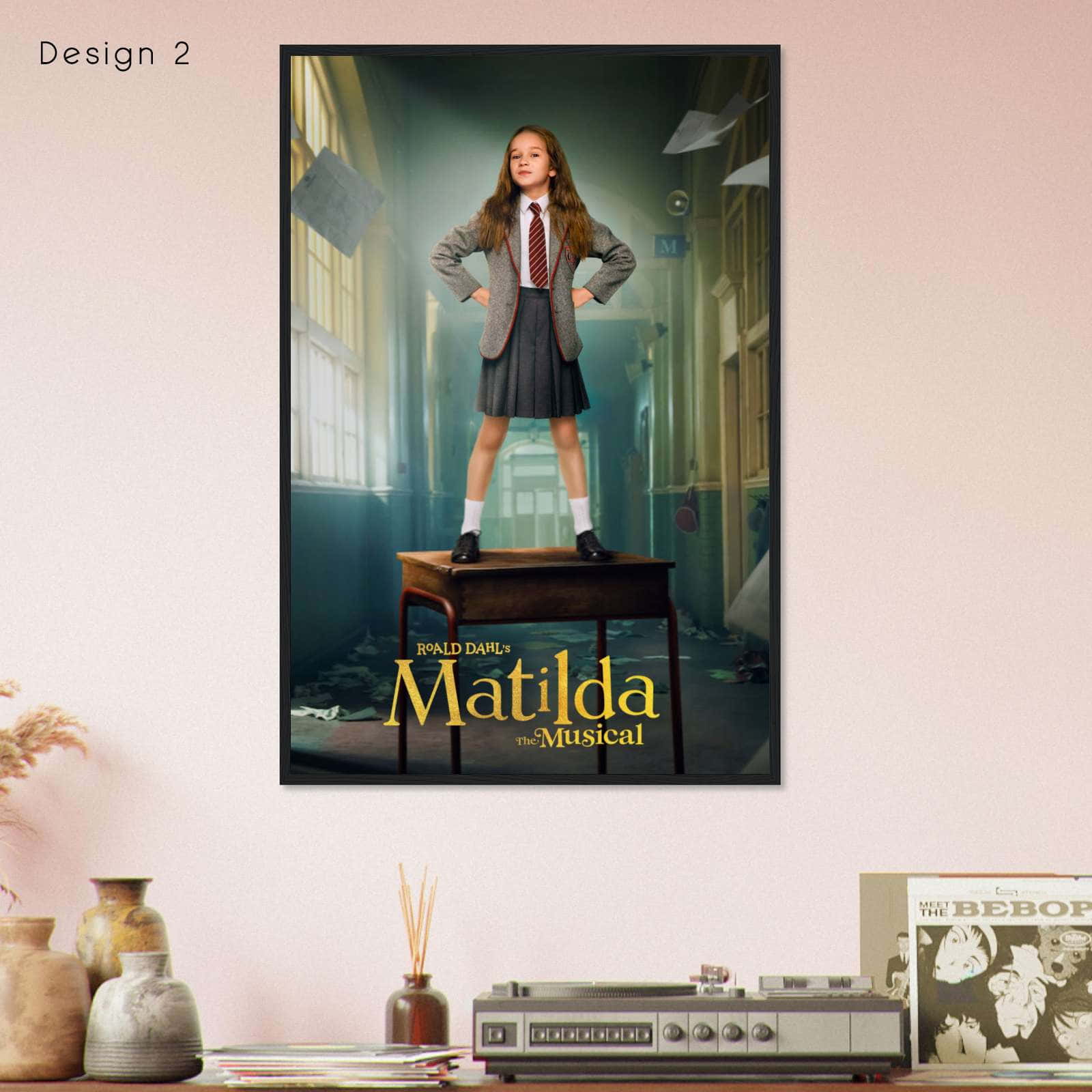 Roald Dahl's Matilda the Musical (2022) Movie Poster Print - Citiesbox