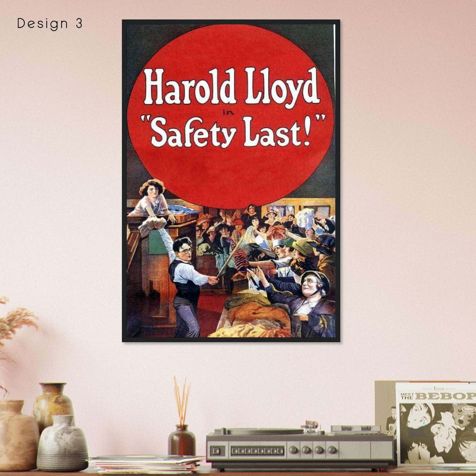 Safety Last! (1923) Movie Poster Print - Citiesbox