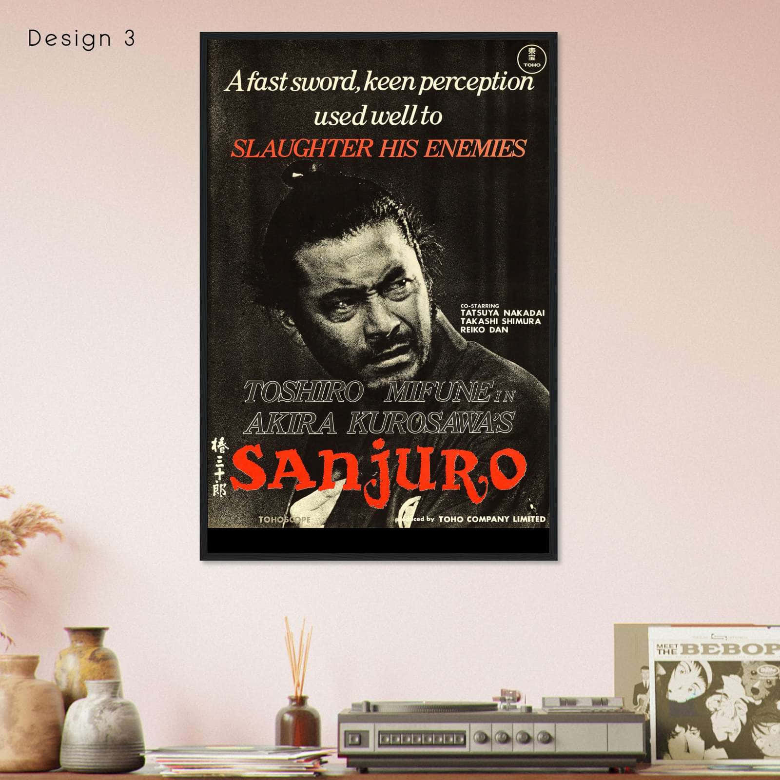 Sanjuro (1962) Movie Poster Print - Citiesbox