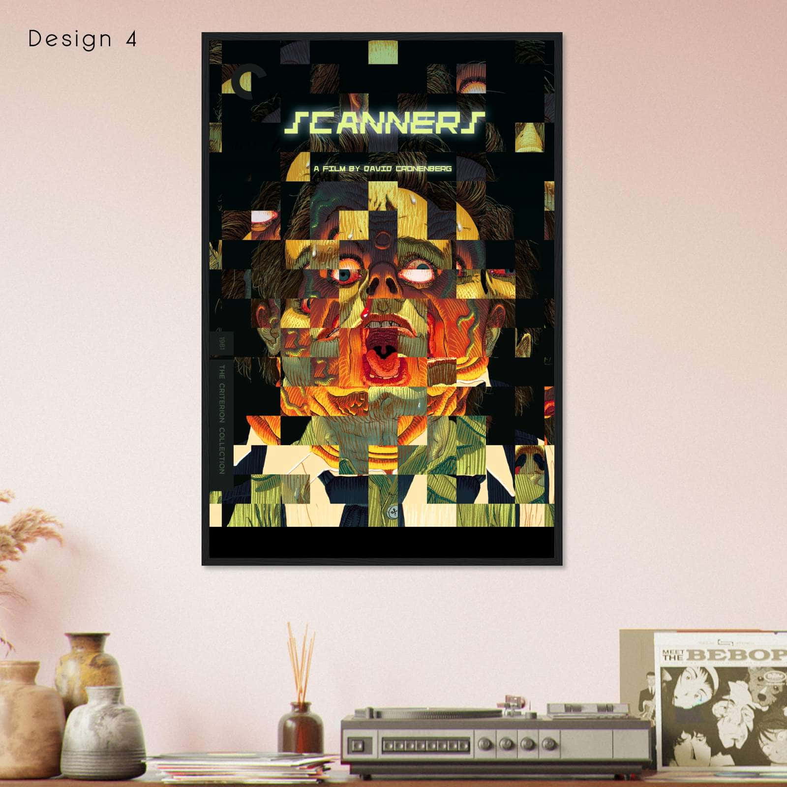 Scanners (1981) Movie Poster Print - Citiesbox