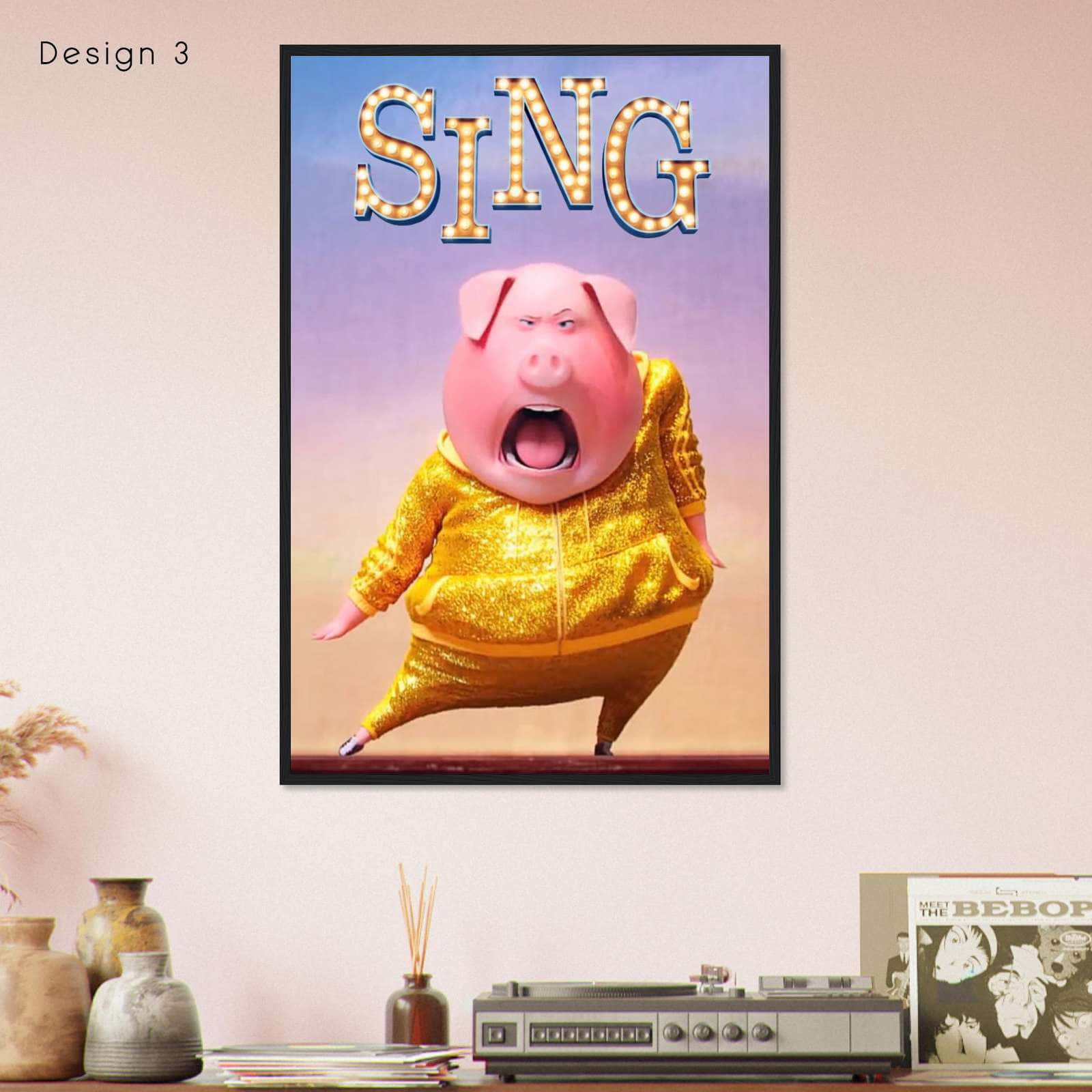 Sing (2016) Movie Poster Print - Citiesbox